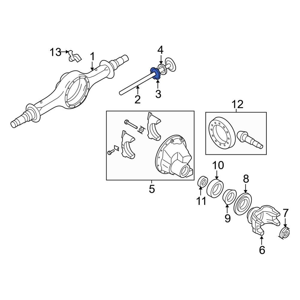 Ford OE F81Z1001BA - Drive Axle Shaft O-Ring