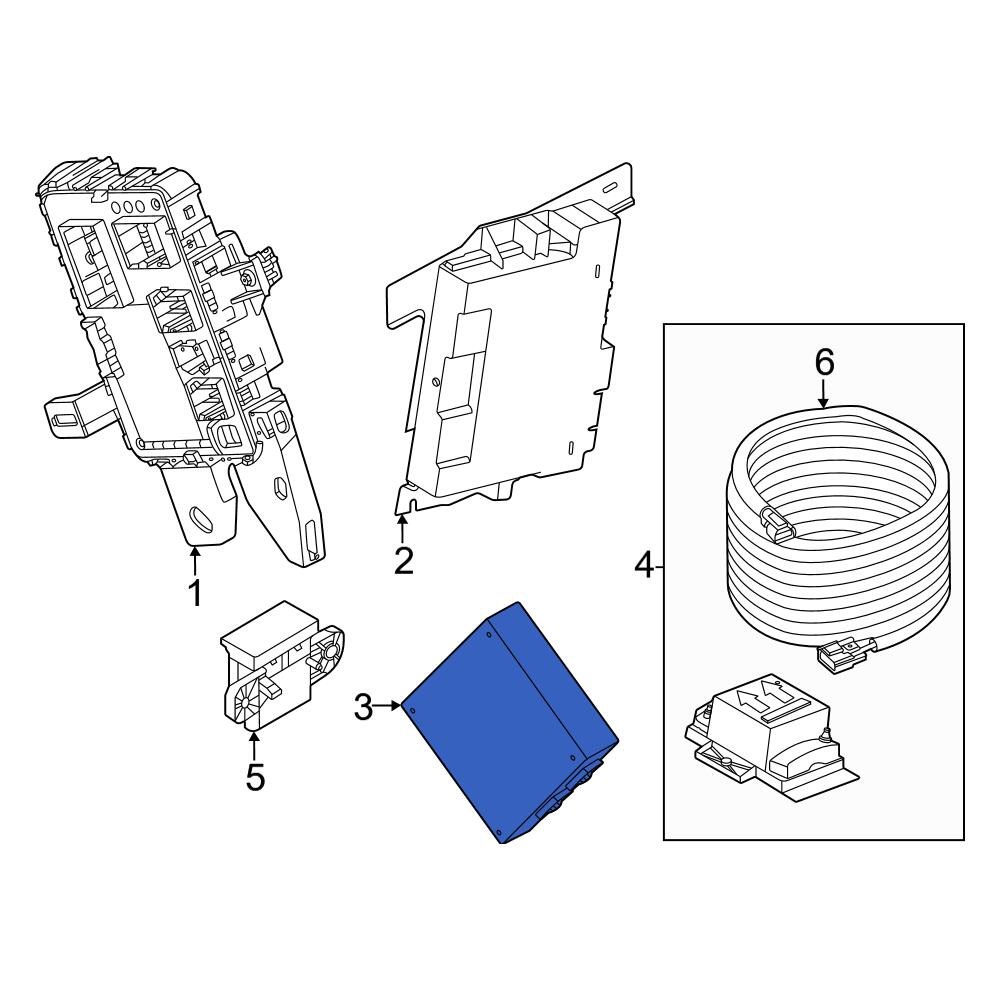 Ford OE PC3Z19H332F - Trailer Brake Control Module