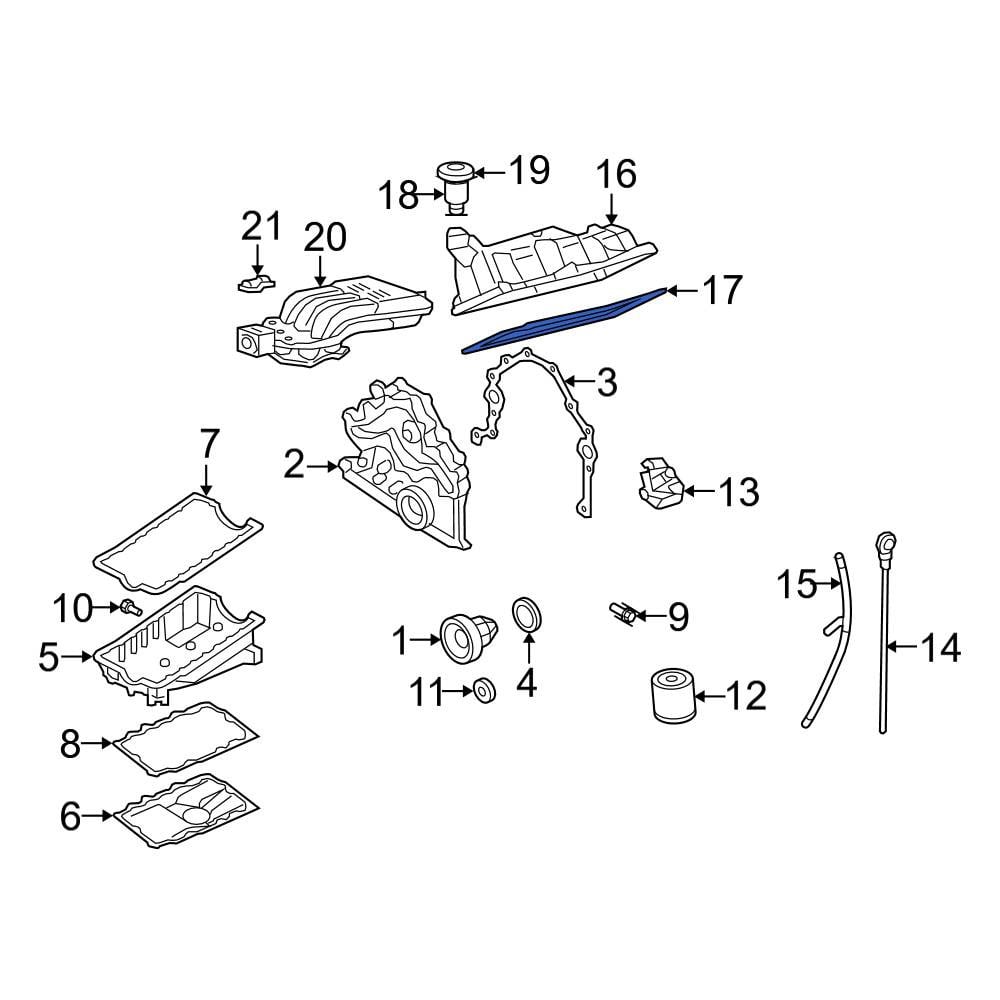 Ford OE 1L2Z6584AA - Engine Valve Cover Gasket
