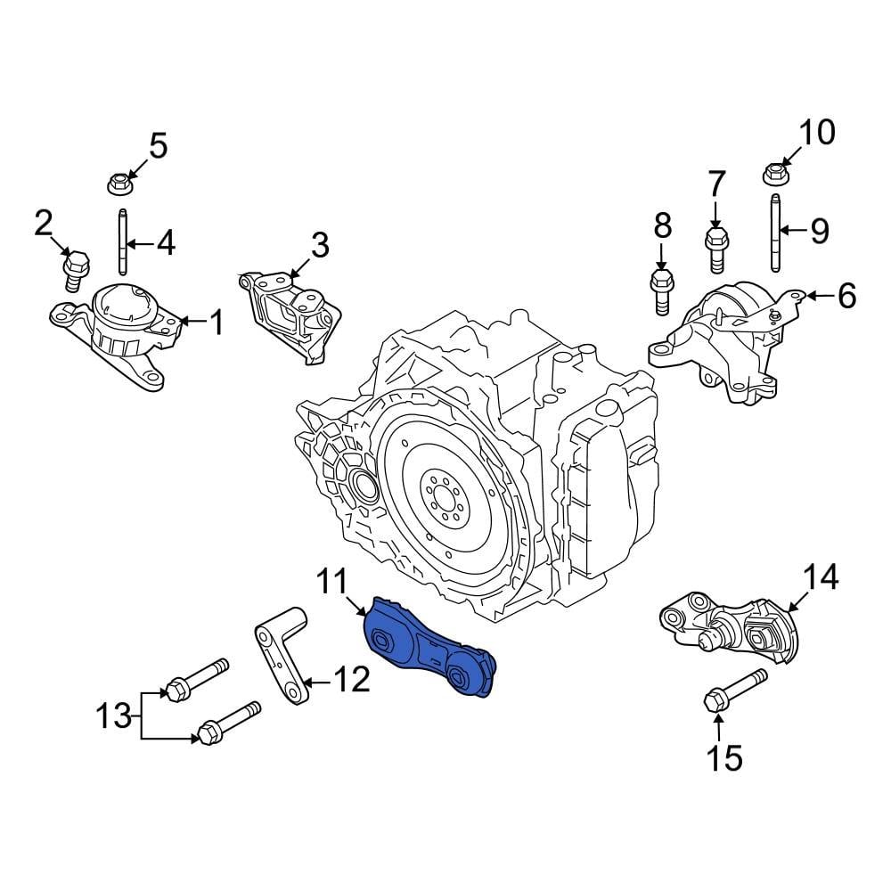 Ford OE GB5Z6068A - Engine Support Rod