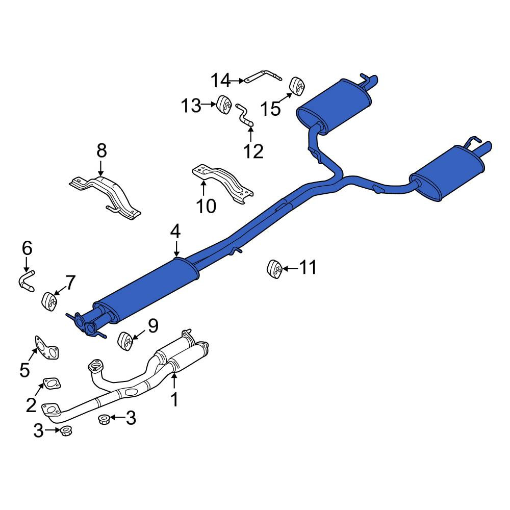 Ford OE JB5Z5230C - Exhaust Muffler