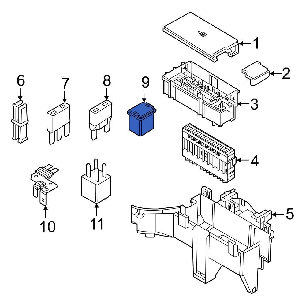 Ford OE DG9Z14526DA - Circuit Breaker