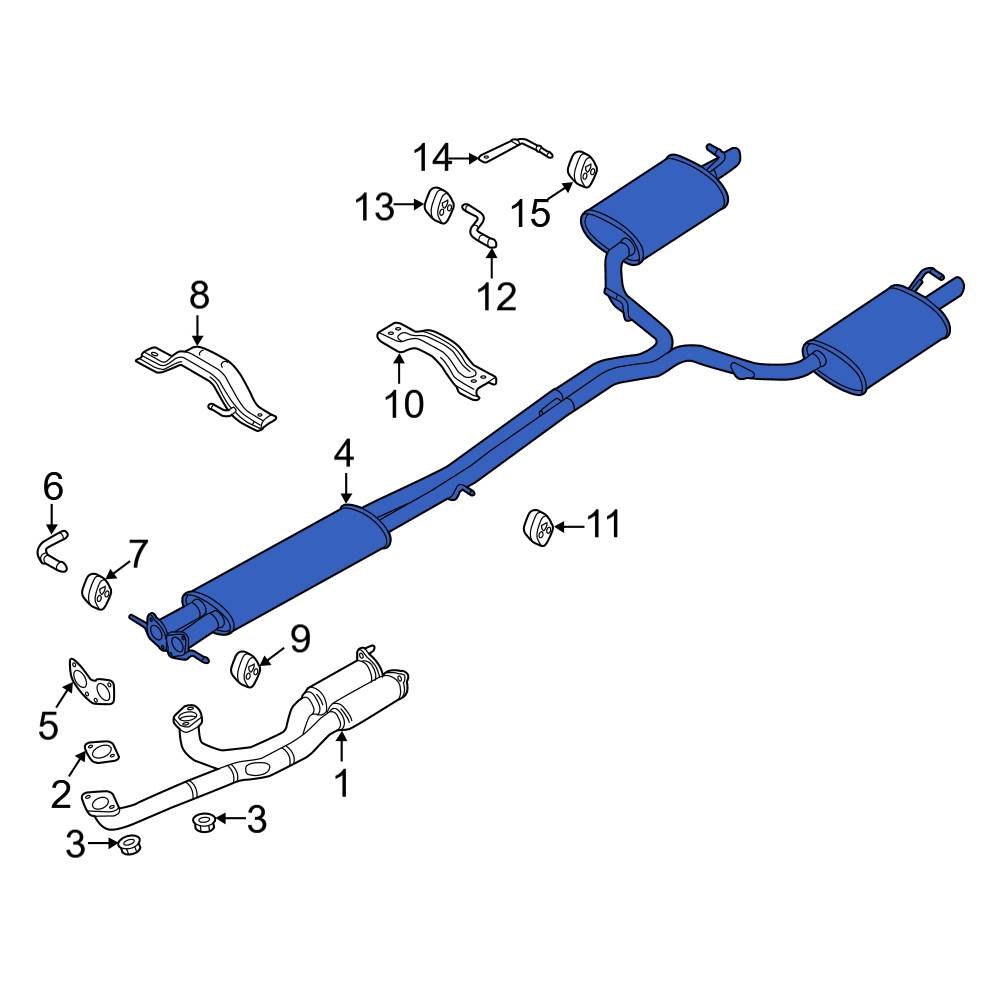 Ford OE JB5Z5230C - Exhaust Muffler
