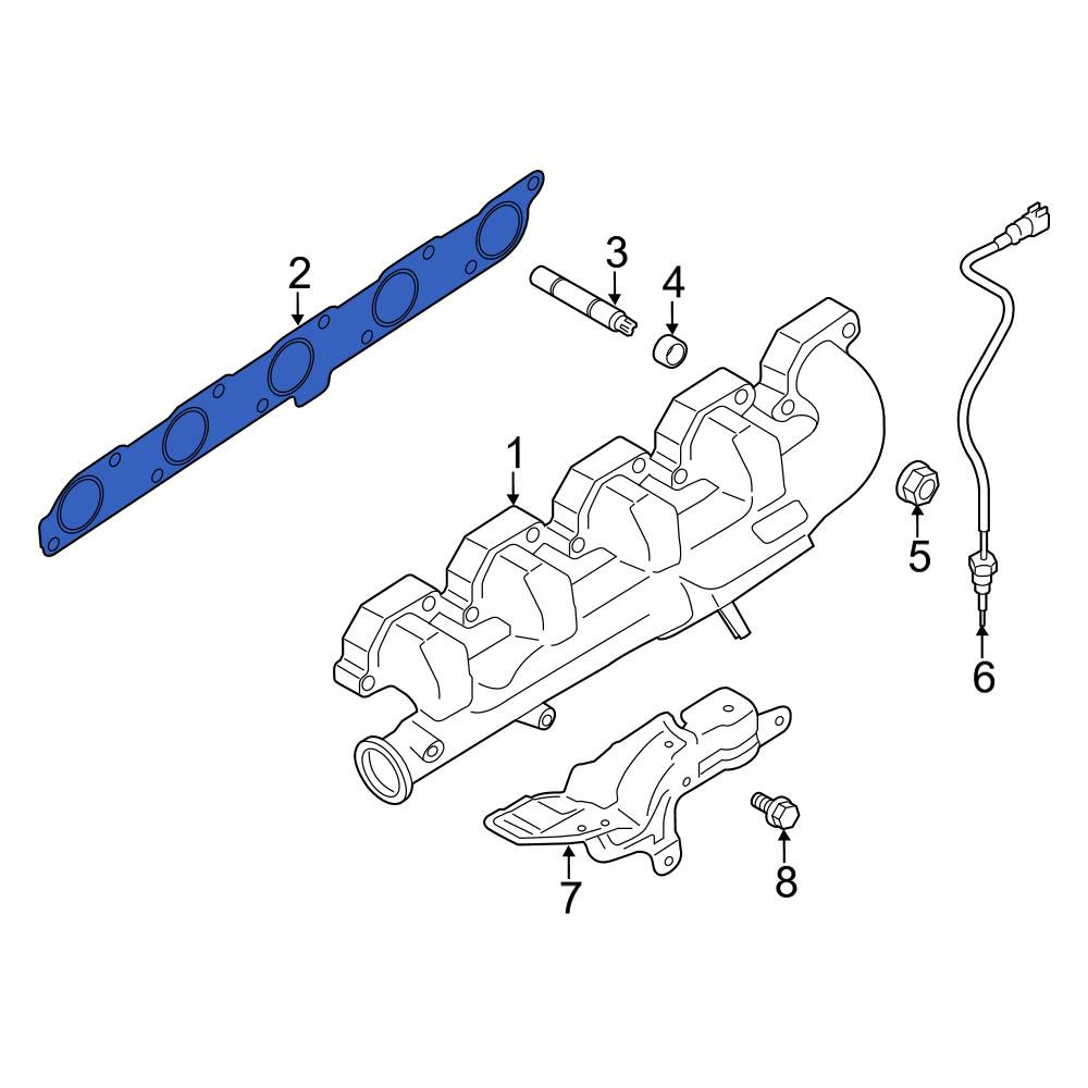 Ford OE BK3Z9448A - Exhaust Manifold Gasket