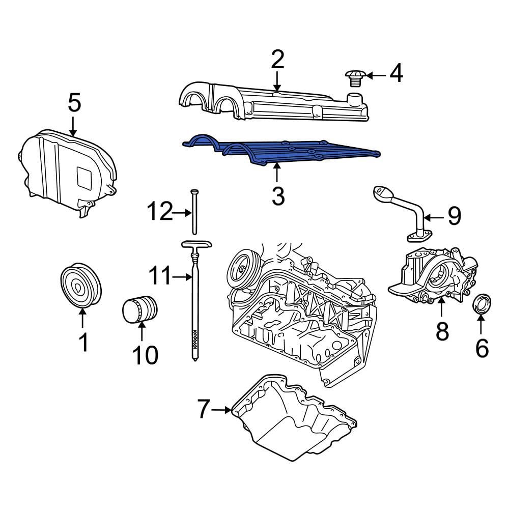 Ford OE 1S7Z6584BA - Engine Valve Cover Gasket