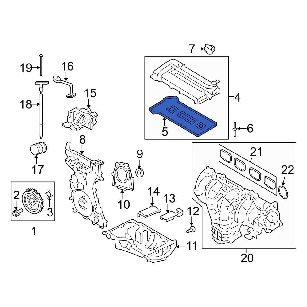 Ford OE 1S7Z6584BA - Engine Valve Cover Gasket