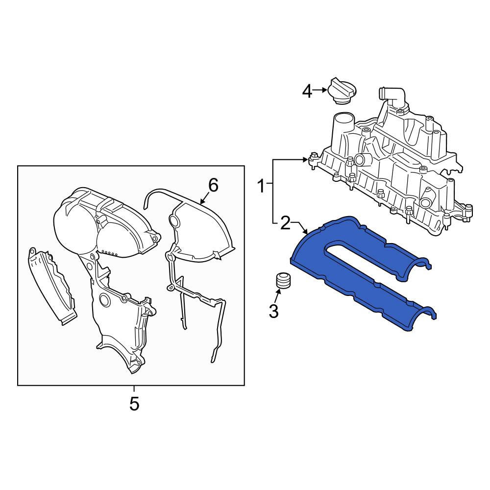 Ford OE DS7Z6584B - Engine Valve Cover Gasket