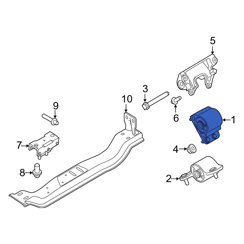 Ford OE HC3Z6038C - Right Engine Mount