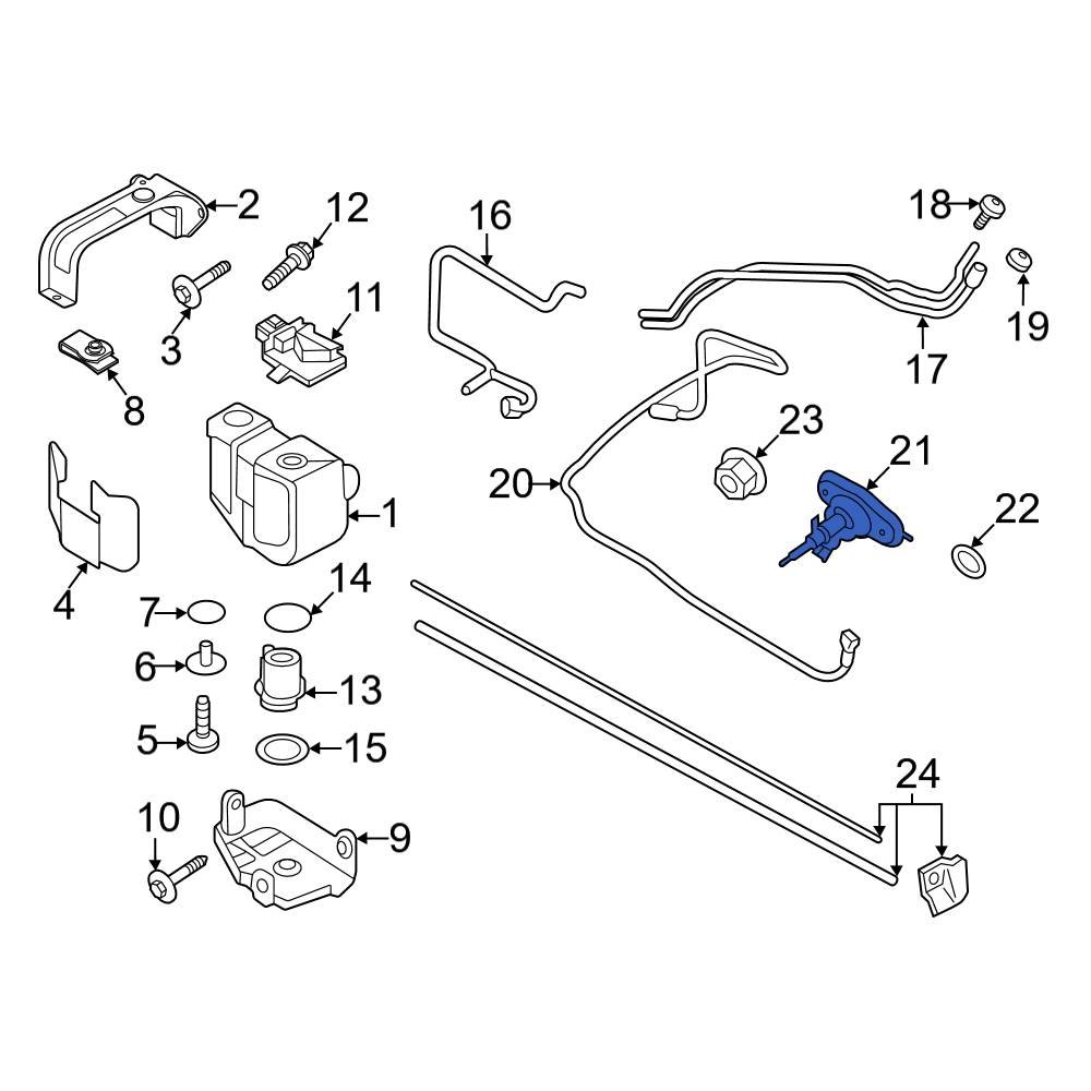 Ford OE FC4Z5J281B - Diesel Exhaust Fluid (DEF) Injector