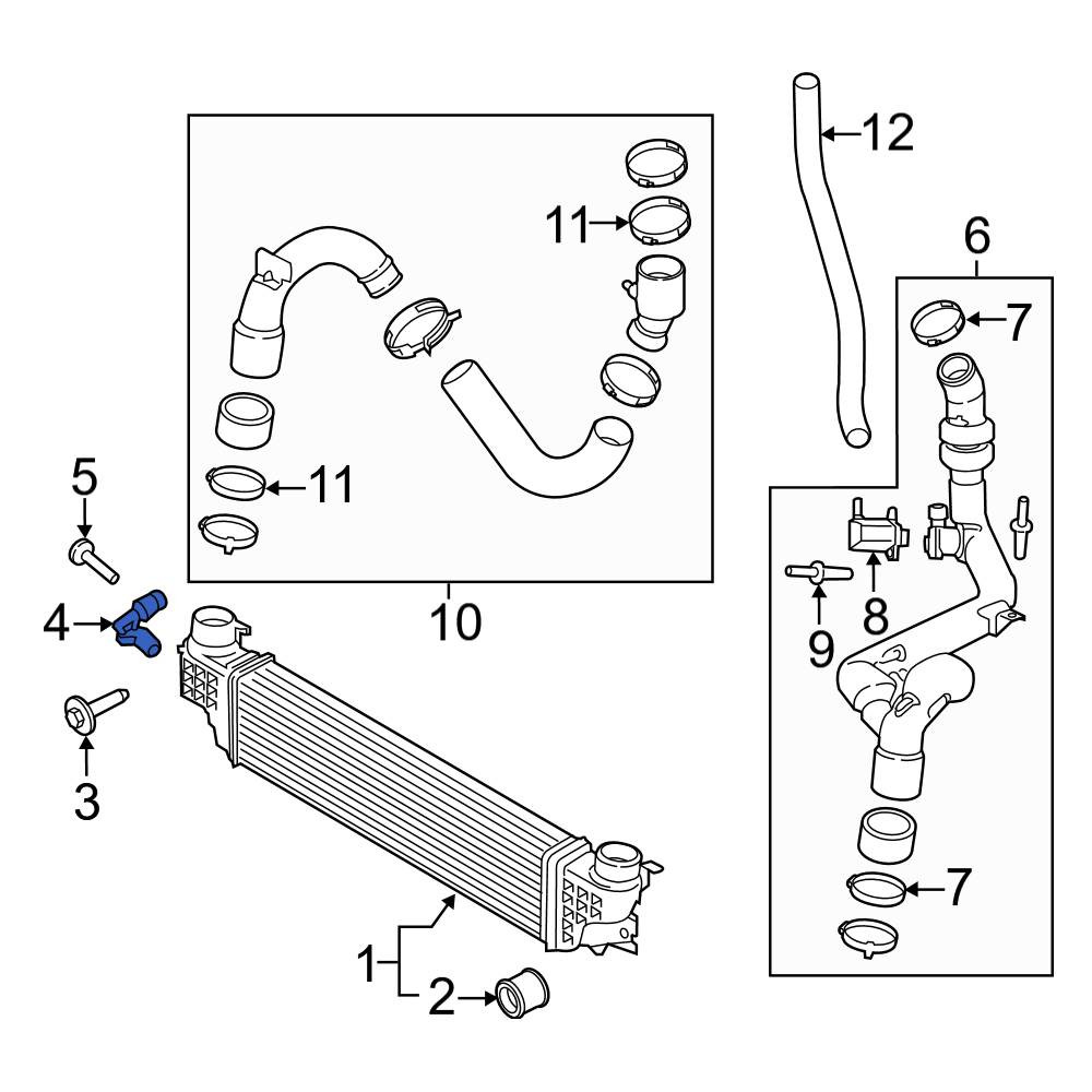 Ford OE BV6Z9F479A - Manifold Absolute Pressure Sensor
