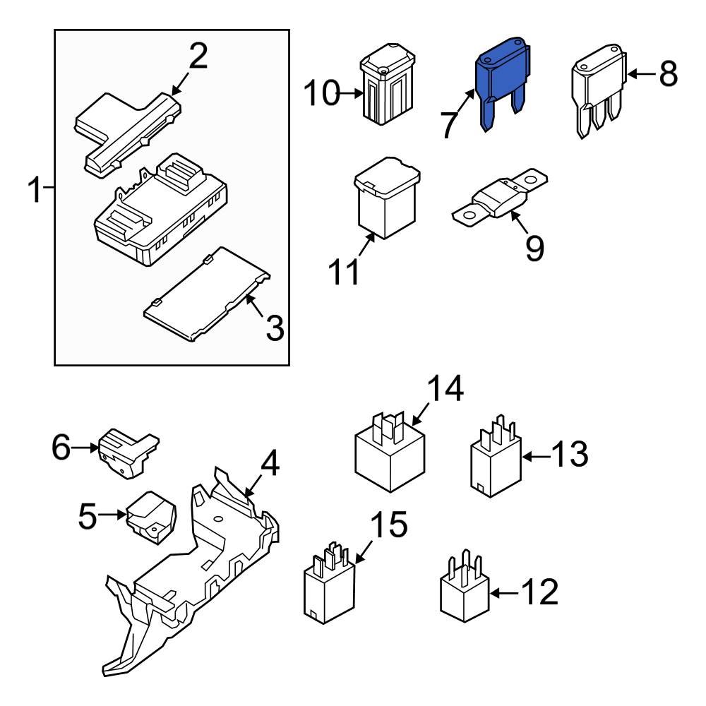 Ford OE CV6Z14526CA - Multi-Purpose Fuse