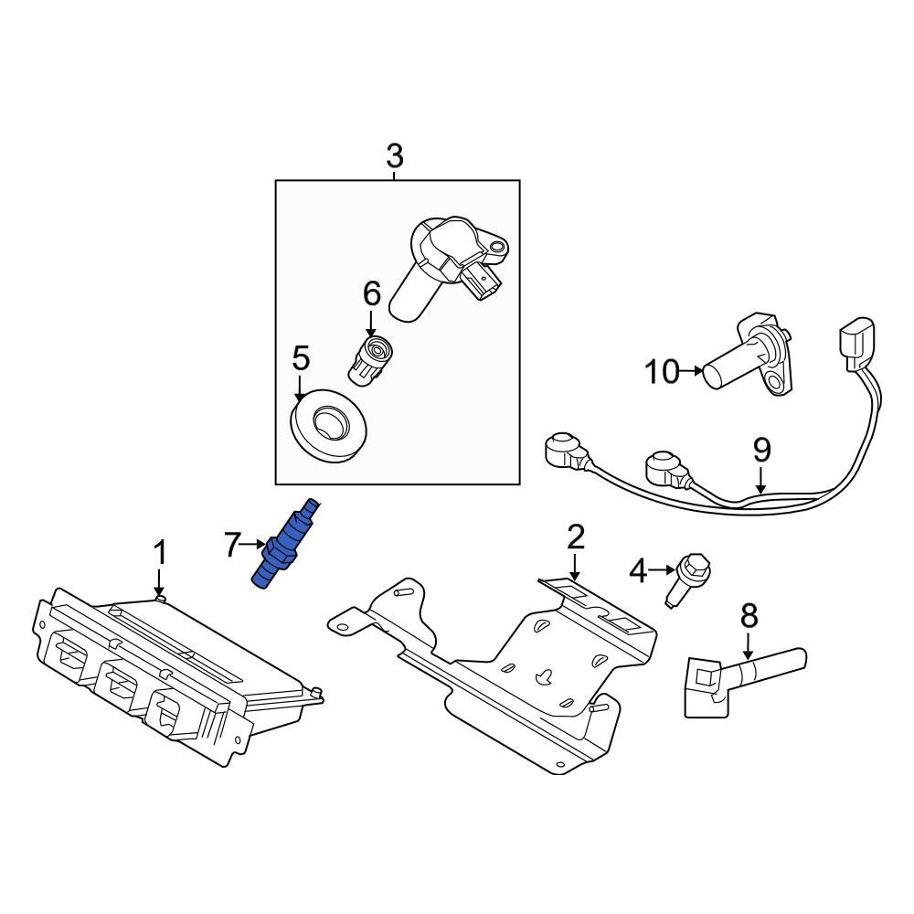 Ford OE CYFS12YT6 - Spark Plug