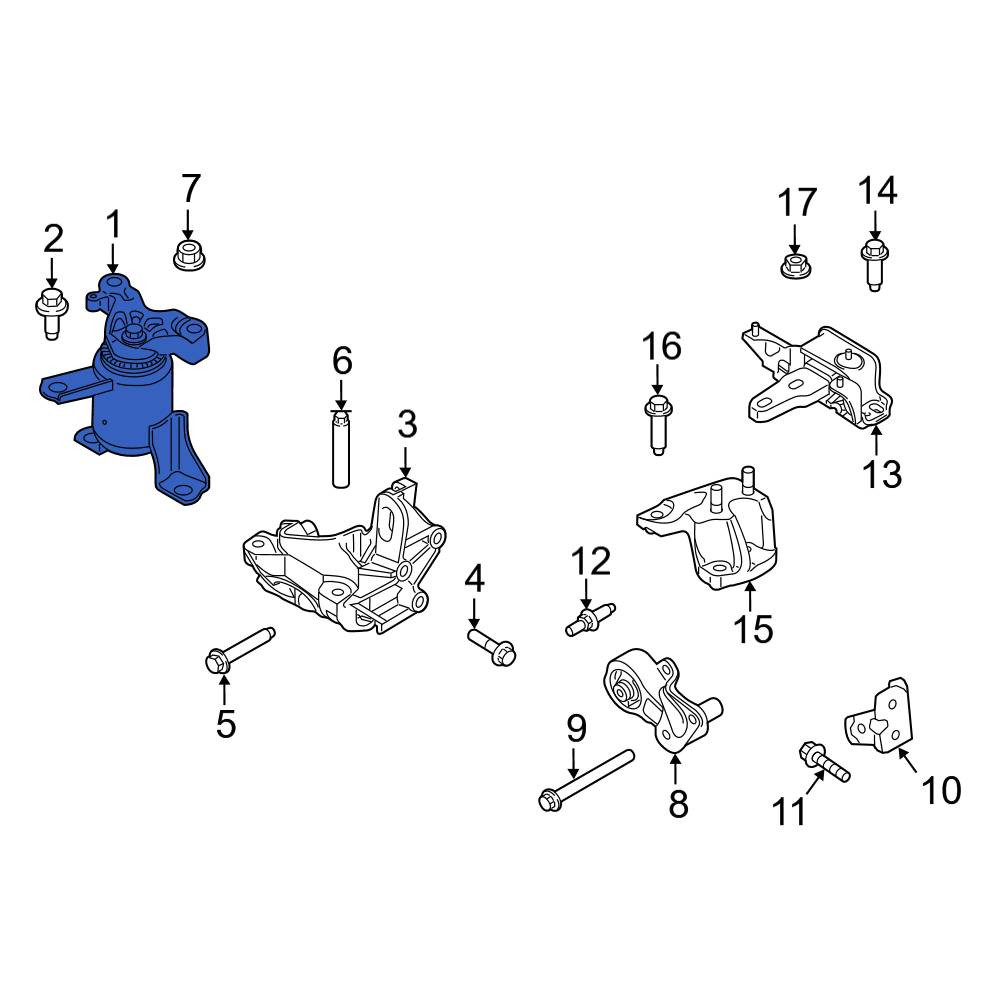 Ford OE 8V5Z6038D - Engine Mount