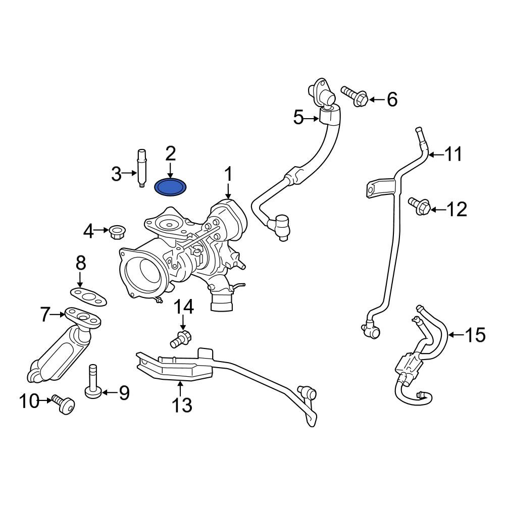 Ford OE AM5Z9450A - Turbocharger Gasket