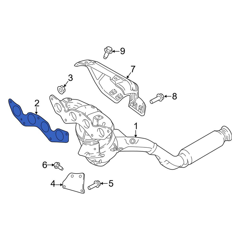 Ford OE CP9Z9448A - Exhaust Manifold Gasket
