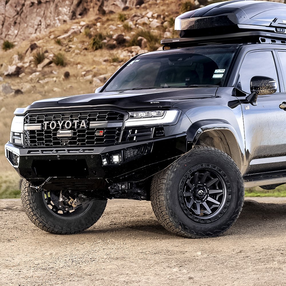 FUEL® D716 COVERT Wheels - Matte Anthracite Center with Black Ring Rims