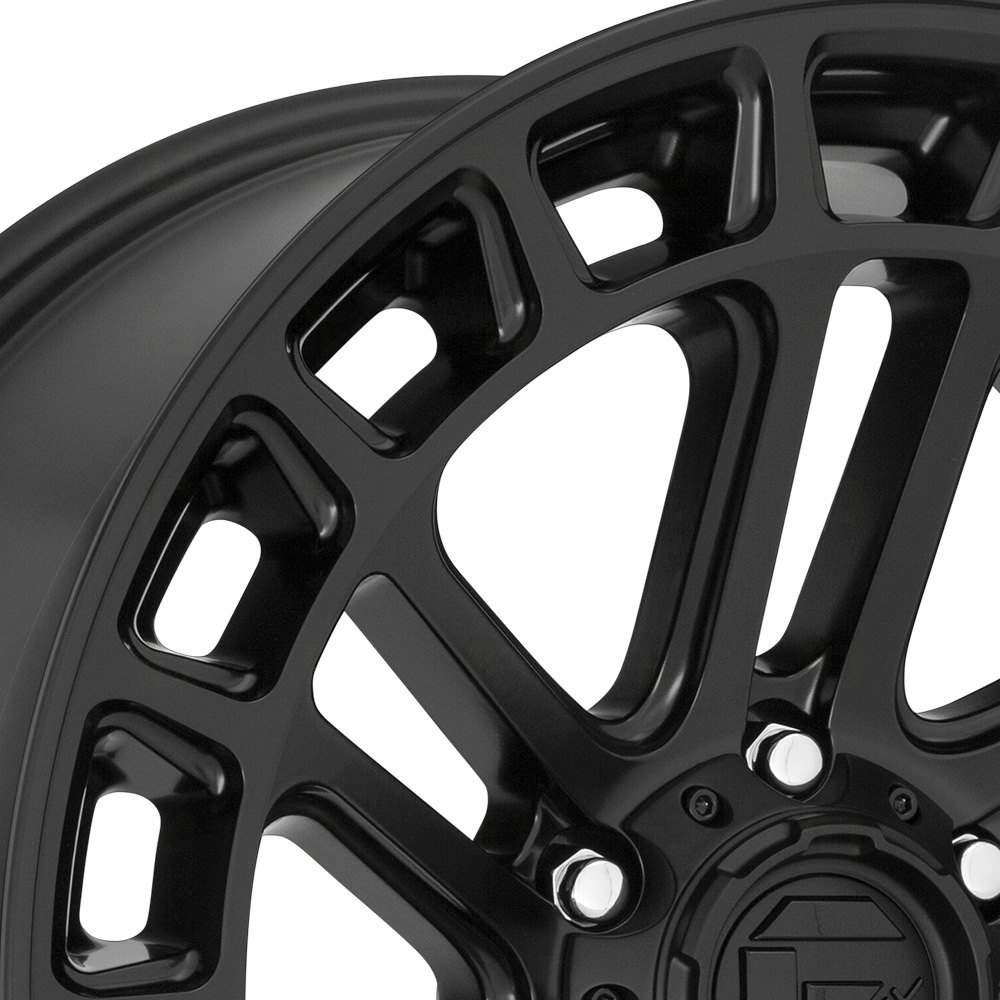 FUEL® D718 HEATER Wheels - Matte Black Rims