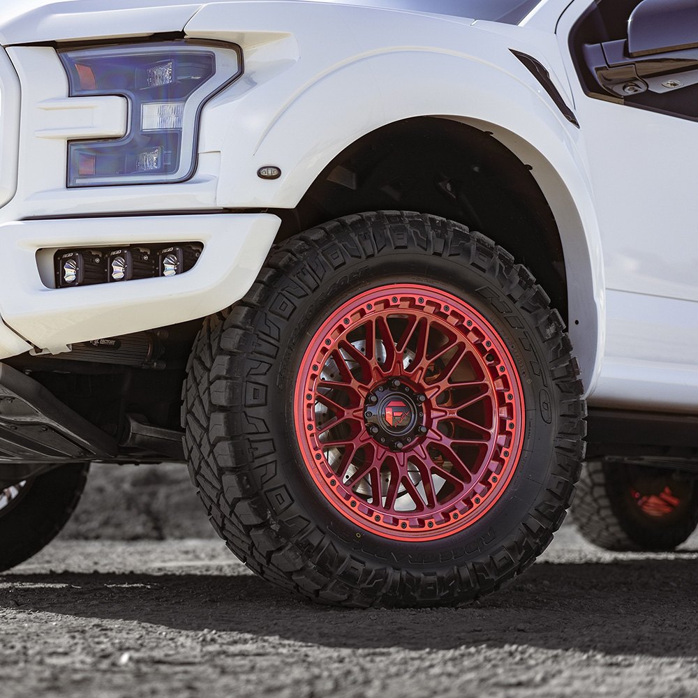 FUEL® D758 TRIGGER Wheels - Candy Red Rims - D75817908445