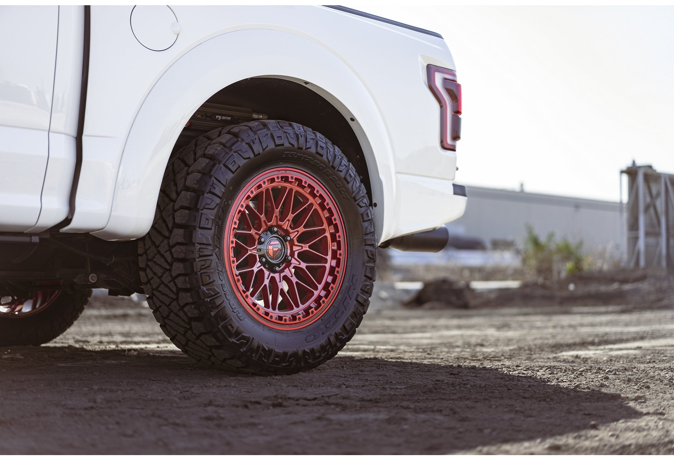 FUEL® D758 TRIGGER Wheels - Candy Red Rims - D75817908445