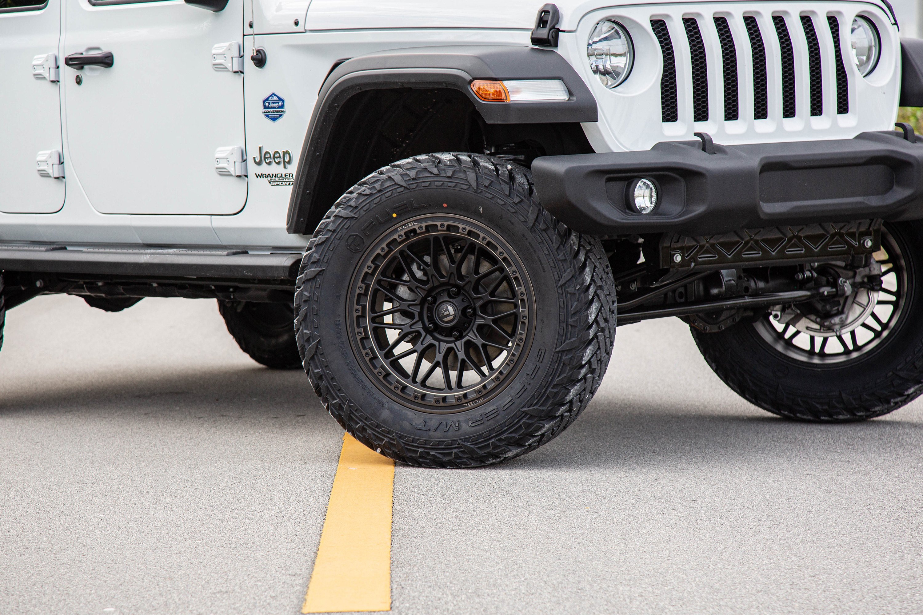 FUEL® D759 TRIGGER Wheels - Matte Black with DDT Face Rims