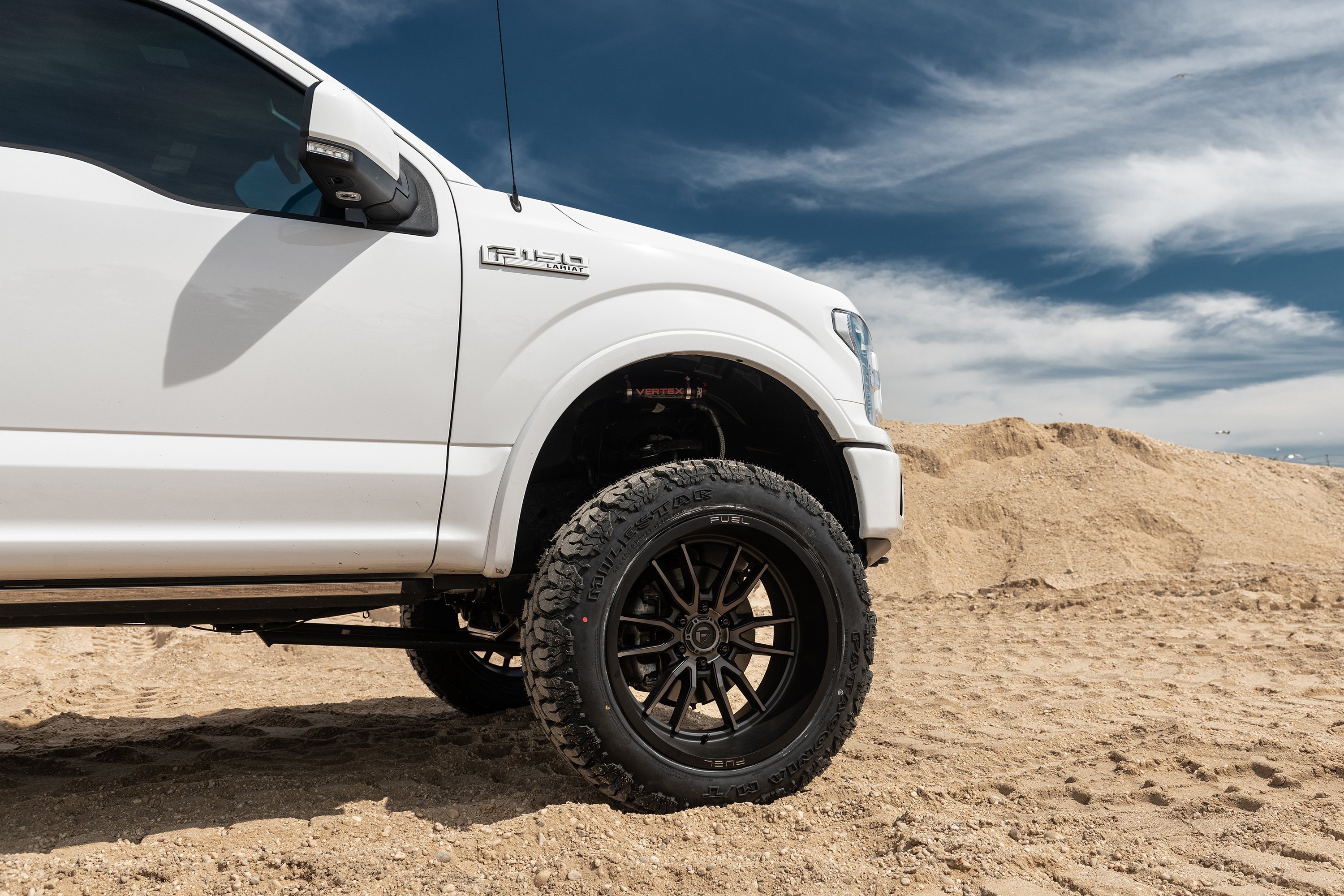 FUEL® D762 CLASH 6 Wheels - Matte Black with Machined DDT Face Rims