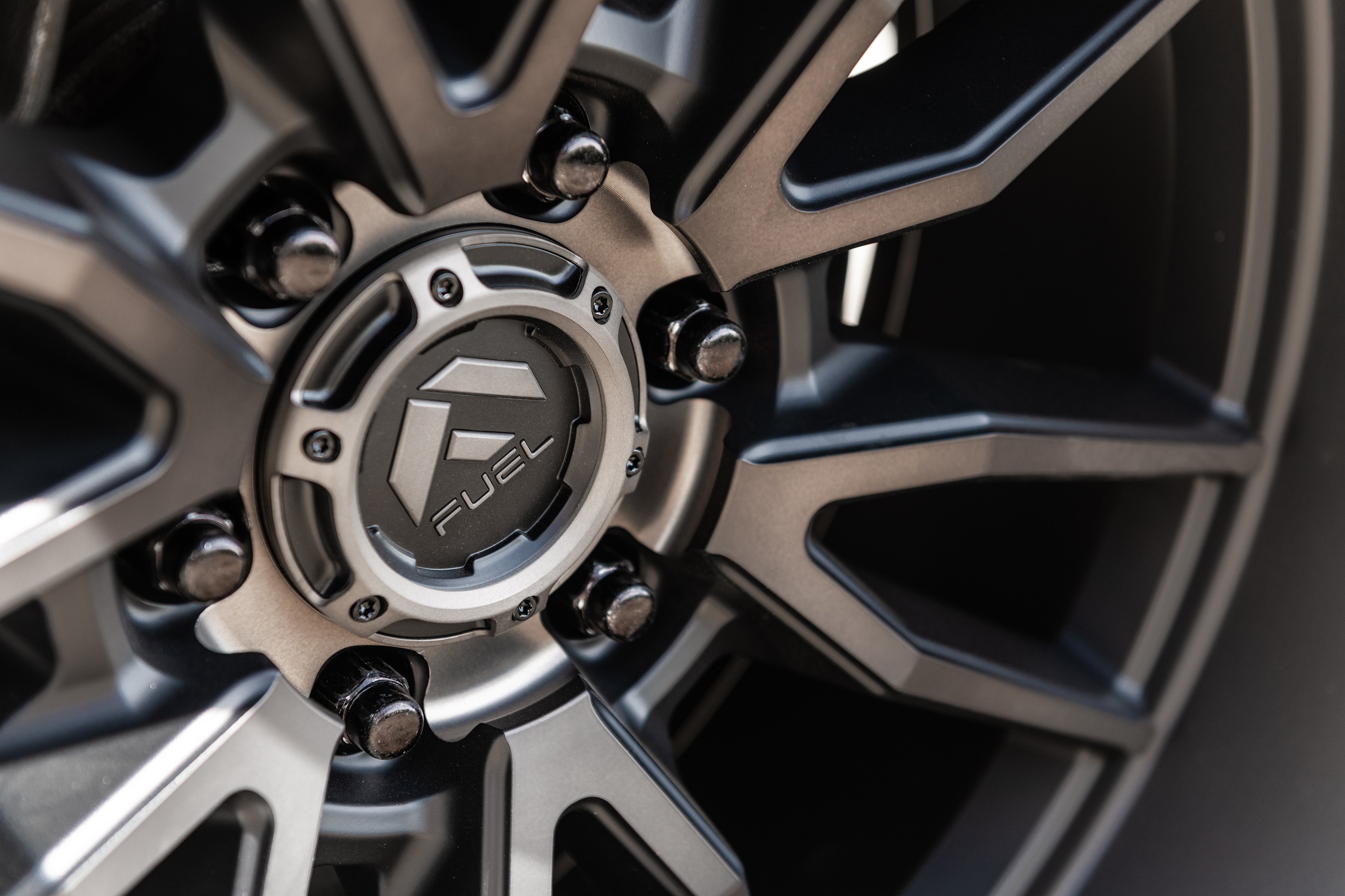 FUEL® D762 CLASH 1PC Wheels - Matte Black with Machined DDT Face Rims ...