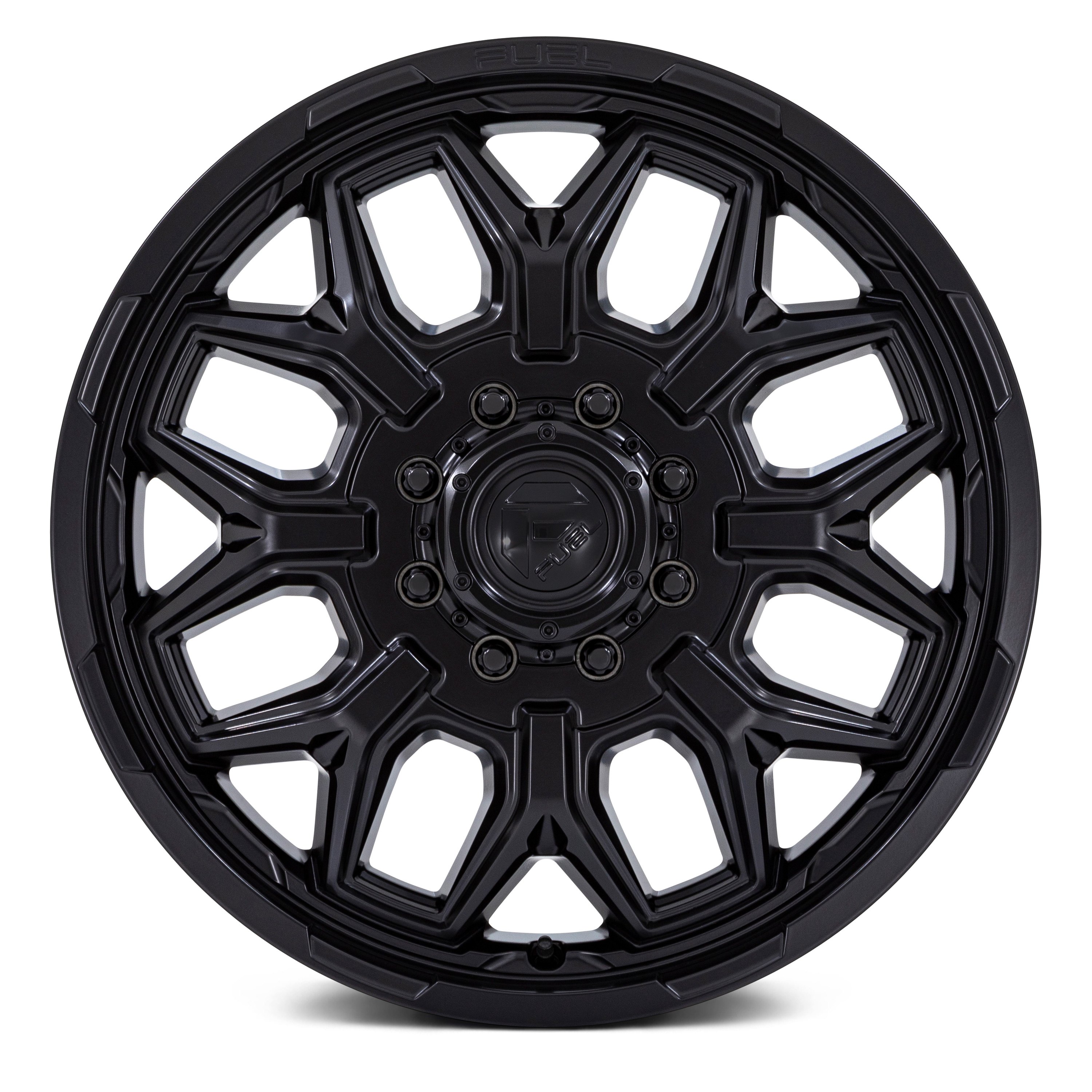 FUEL® D871 FLUX DUALLY Wheels - Blackout Rims