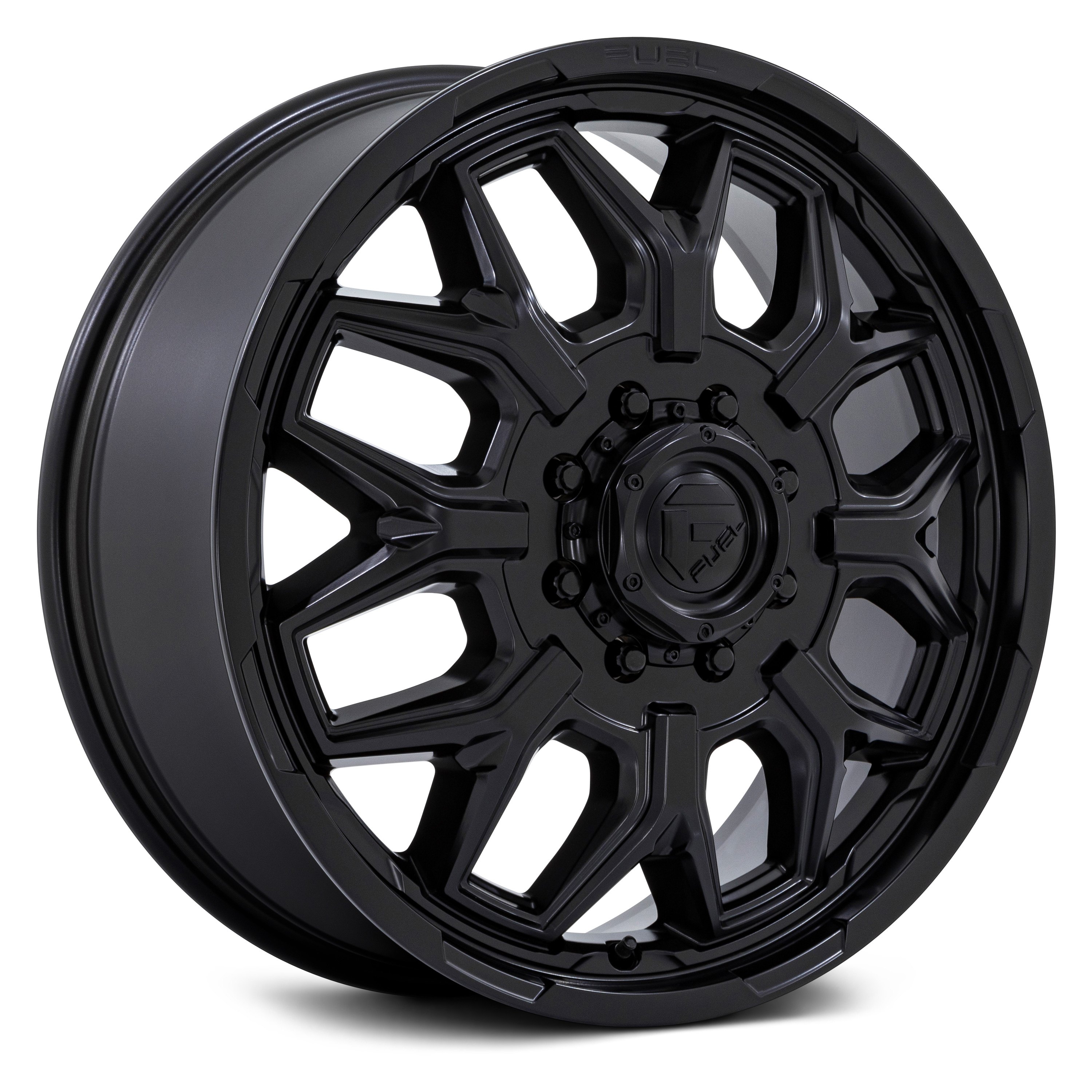 FUEL® D871 FLUX DUALLY Wheels - Blackout Rims