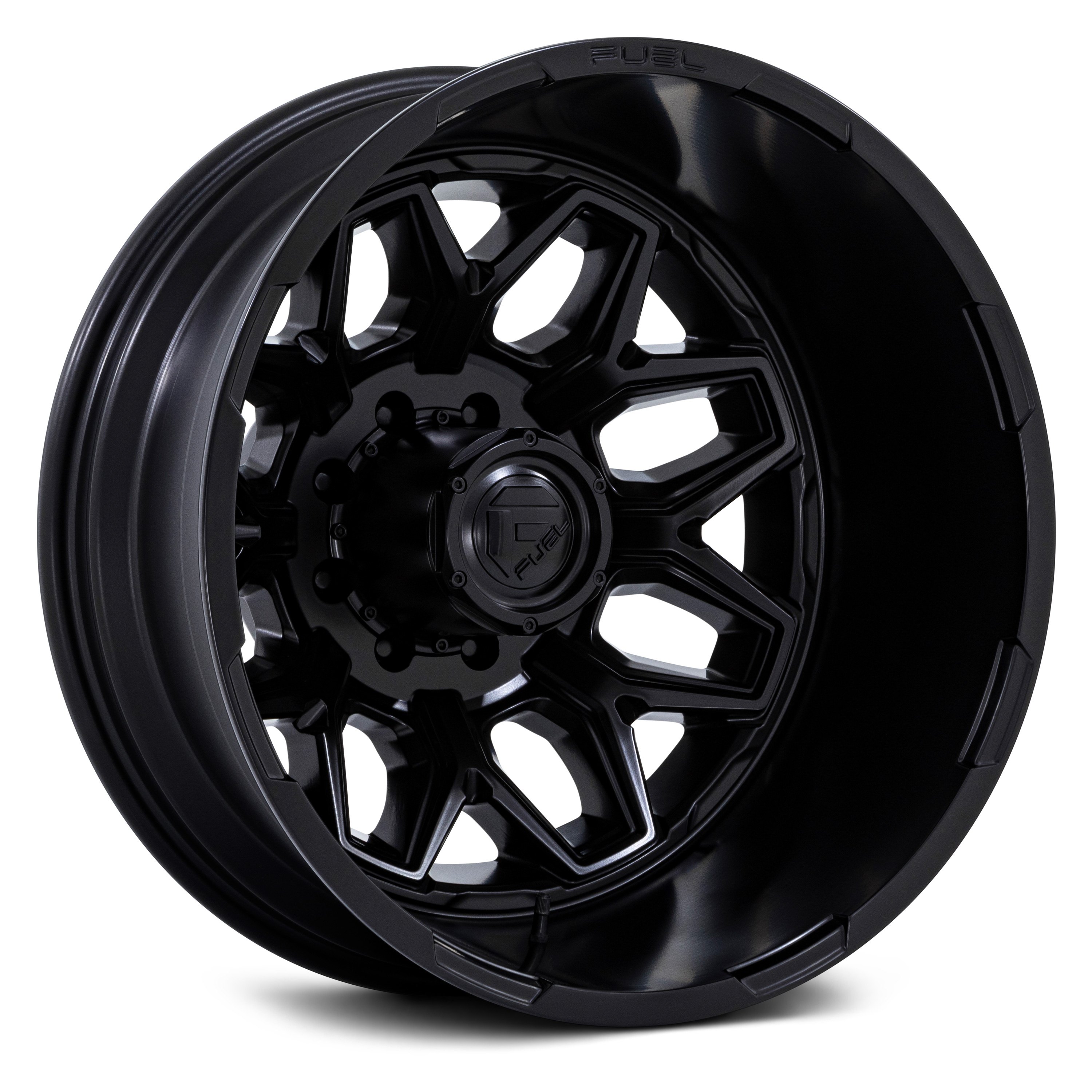 FUEL® D871 FLUX DUALLY Wheels - Blackout Rims
