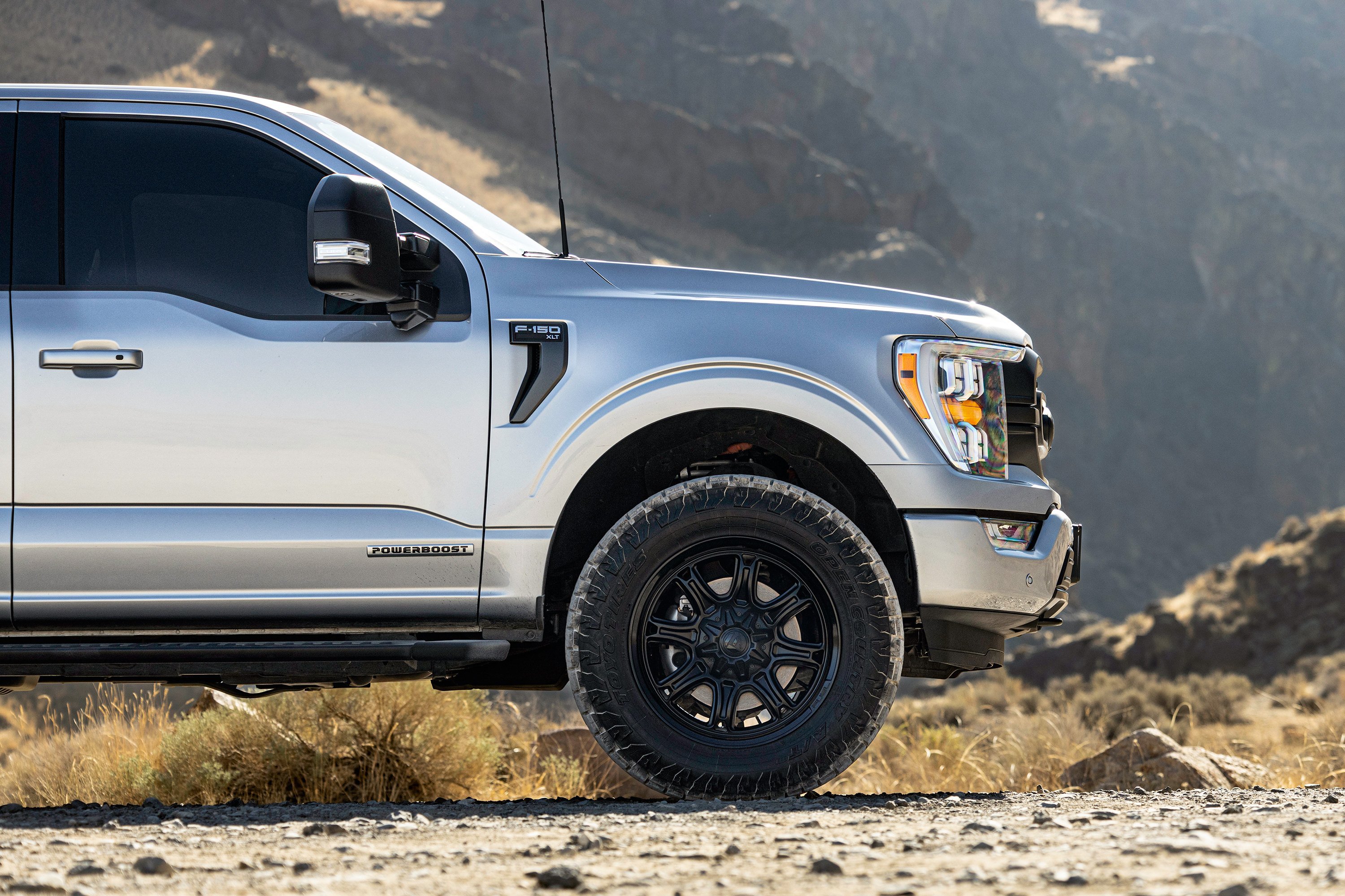 FUEL® FC853 DARKSTAR Wheels - Matte Black with Gloss Black Lip Rims ...