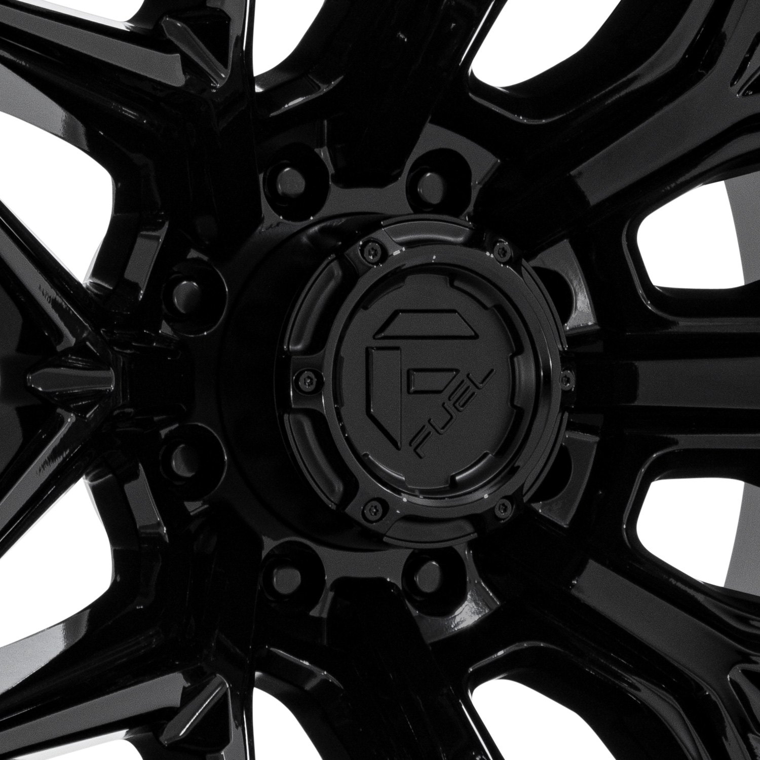 FUEL® FC854 FLUX 8 Wheels - Gloss Black Rims