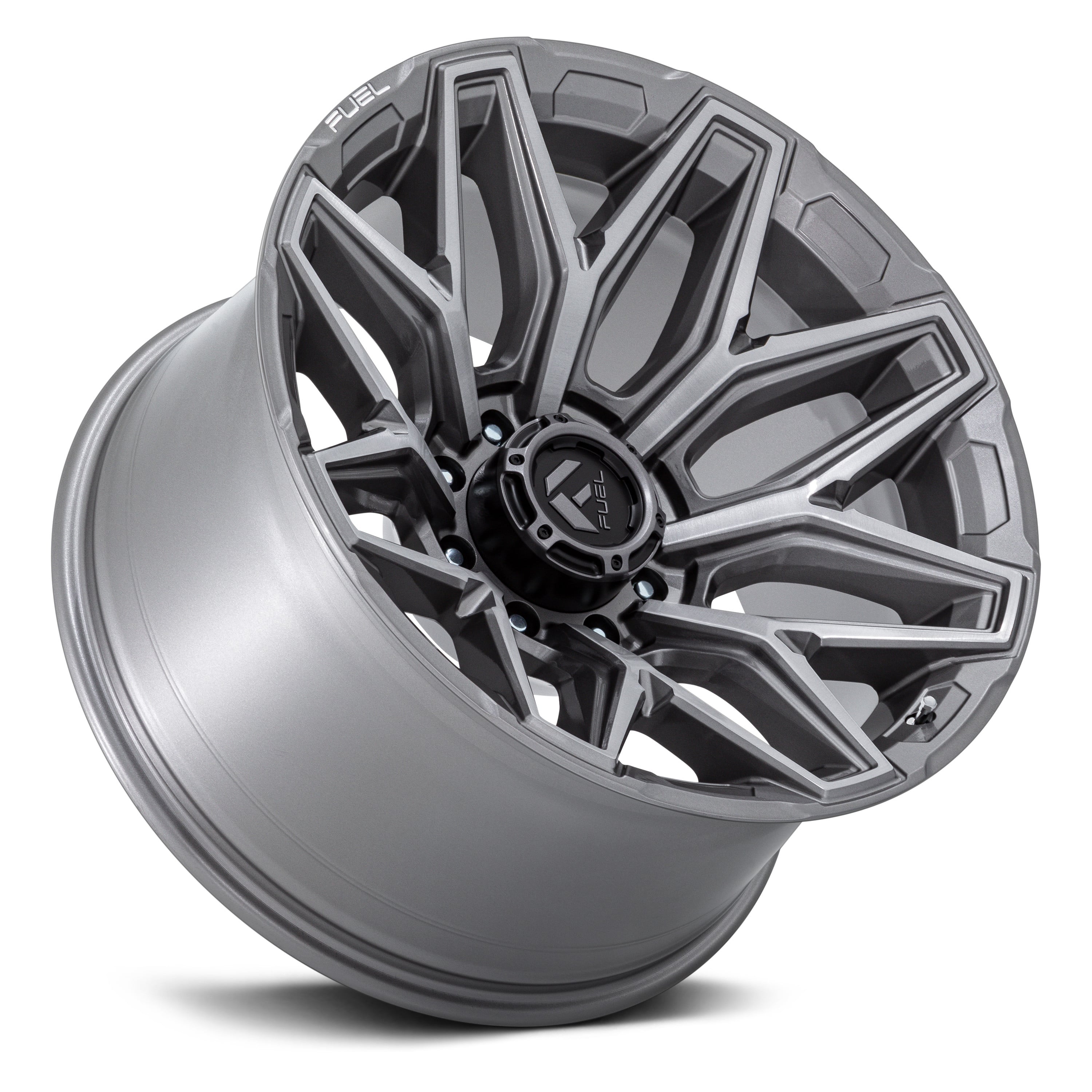 FUEL® FC854 FLUX 8 Wheels - Platinum Rims