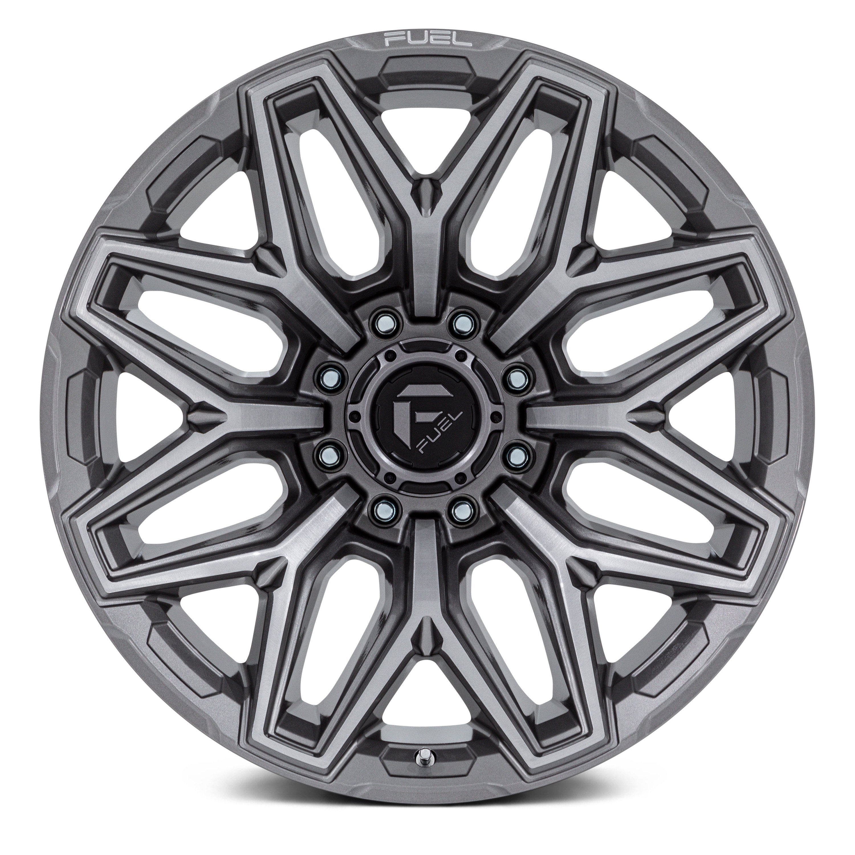 FUEL® FC854 FLUX 8 Wheels - Platinum Rims