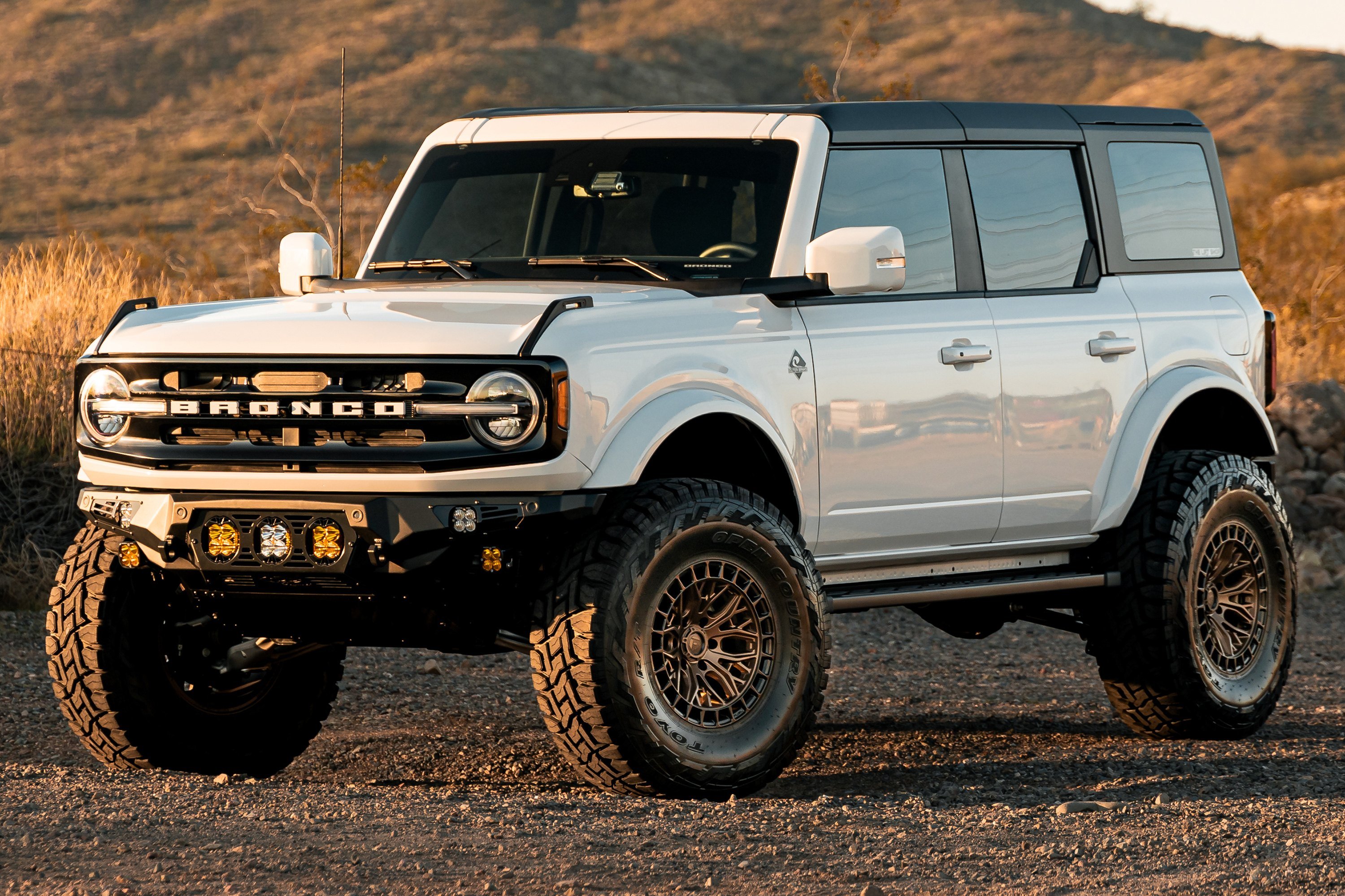 FUEL® FC869 SIGMA Wheels - Matte Bronze with Matte Black Lip Rims