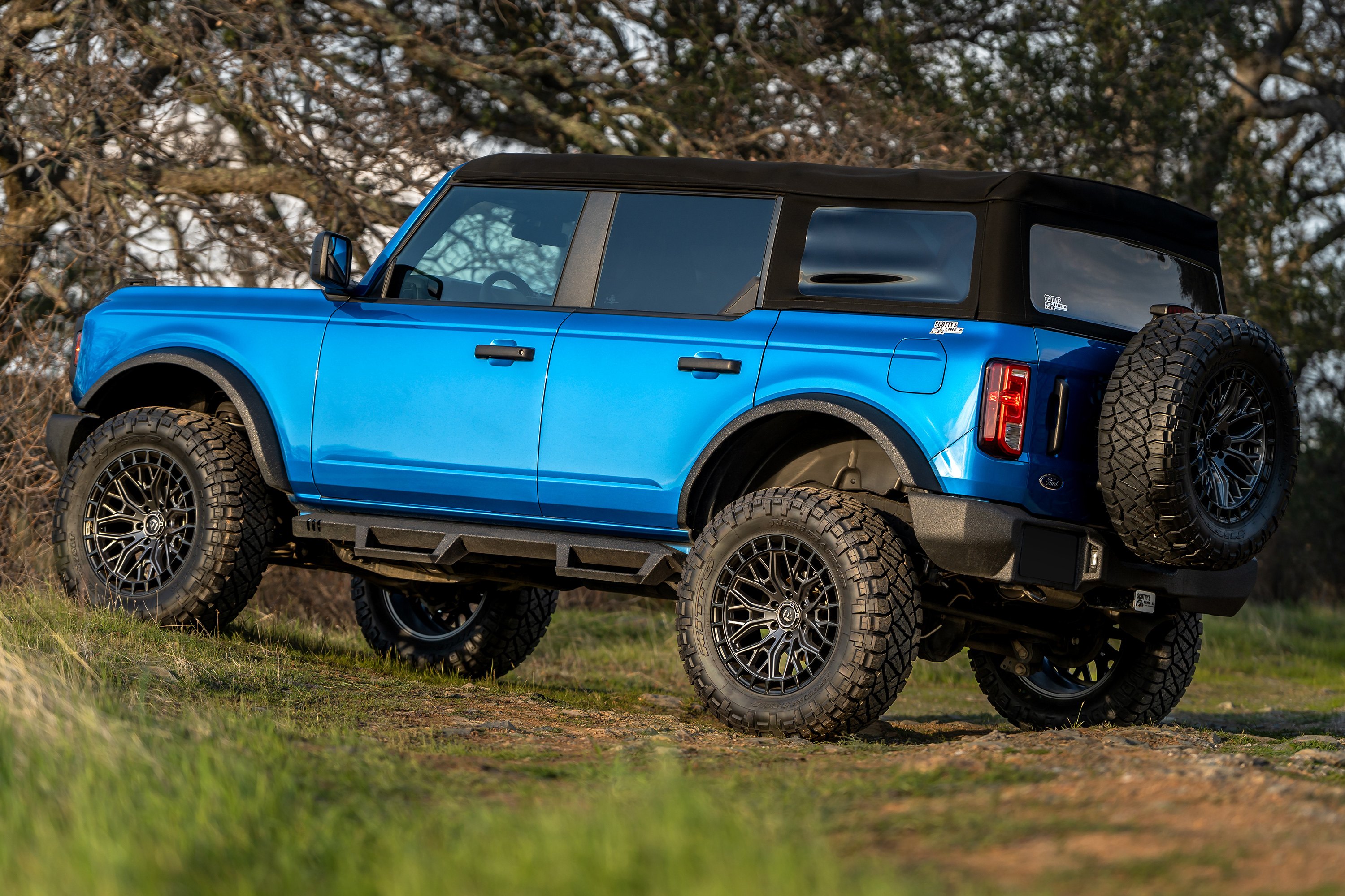 FUEL® FC869 SIGMA Wheels - Matte Gunmetal with Matte Black Lip Rims