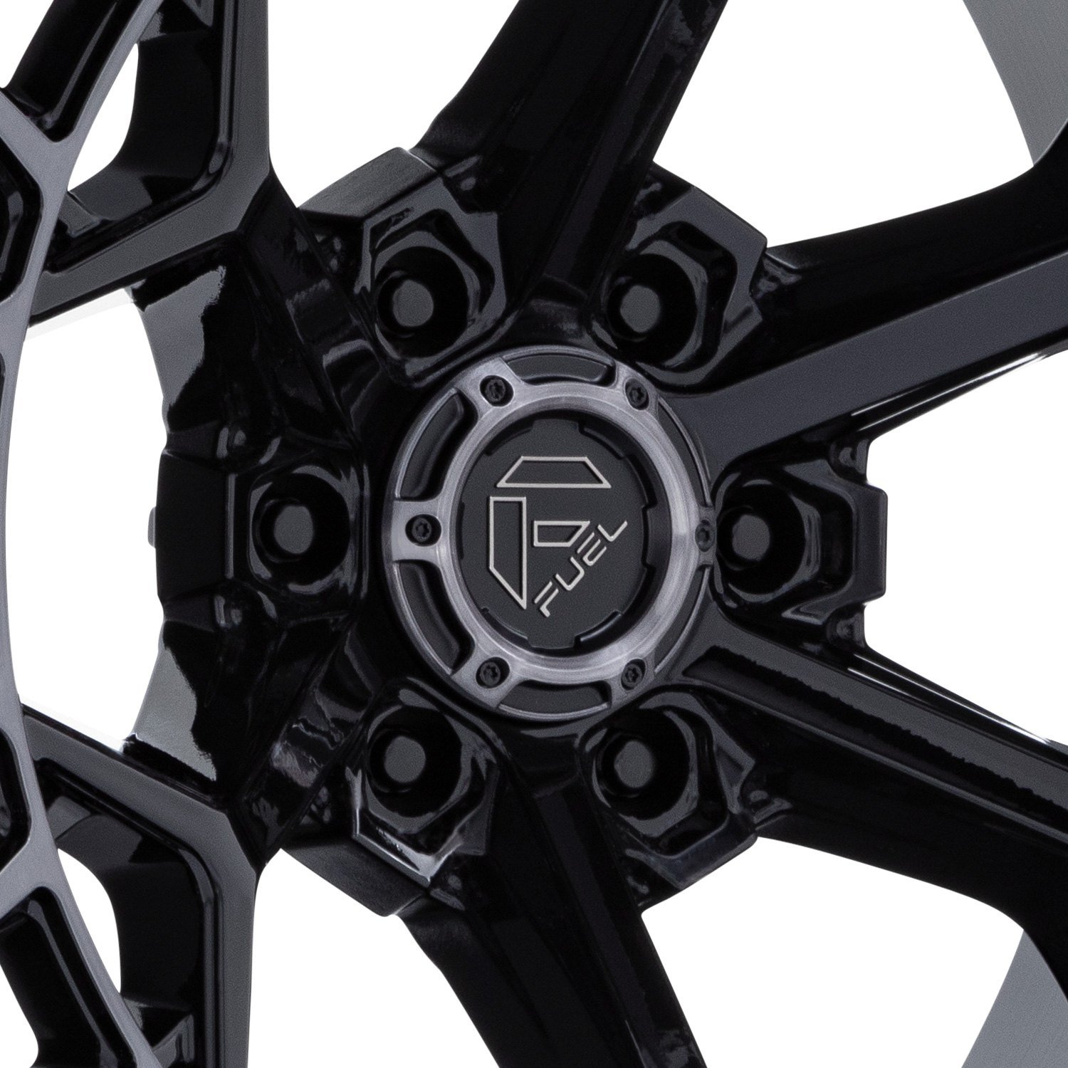 FUEL® FC873 CHARGER Wheels - Gloss Black with Brushed Face and Dark ...