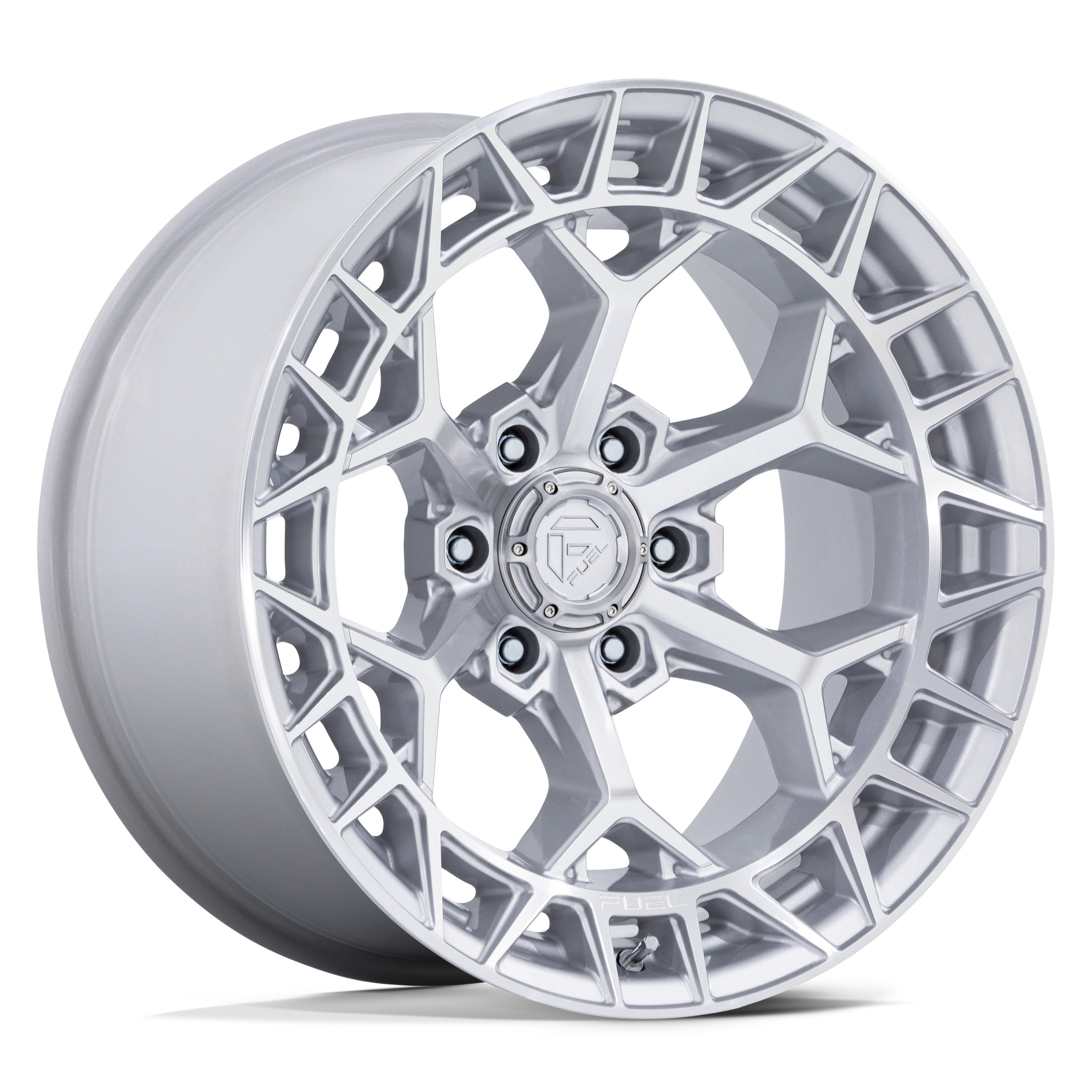 FUEL® FC873 CHARGER Wheels - Gloss Silver with Machined Face Rims