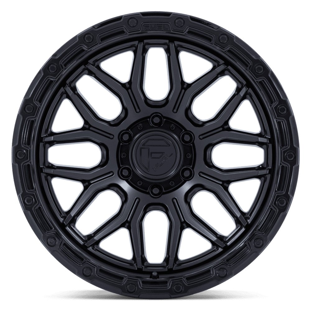 FUEL® FC881 SURGE Wheels - Matte Black with Gloss Black Lip Rims