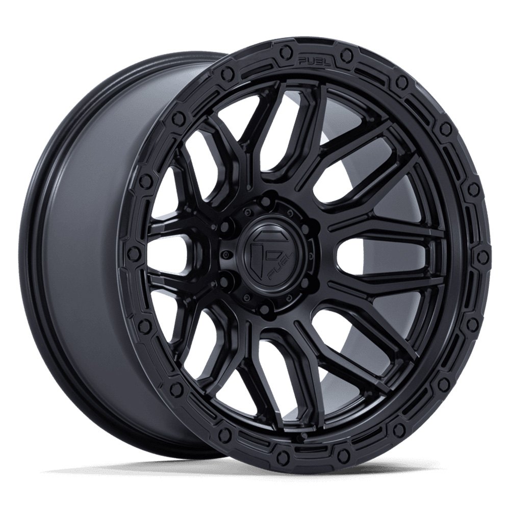 FUEL® FC881 SURGE Wheels - Matte Black with Gloss Black Lip Rims