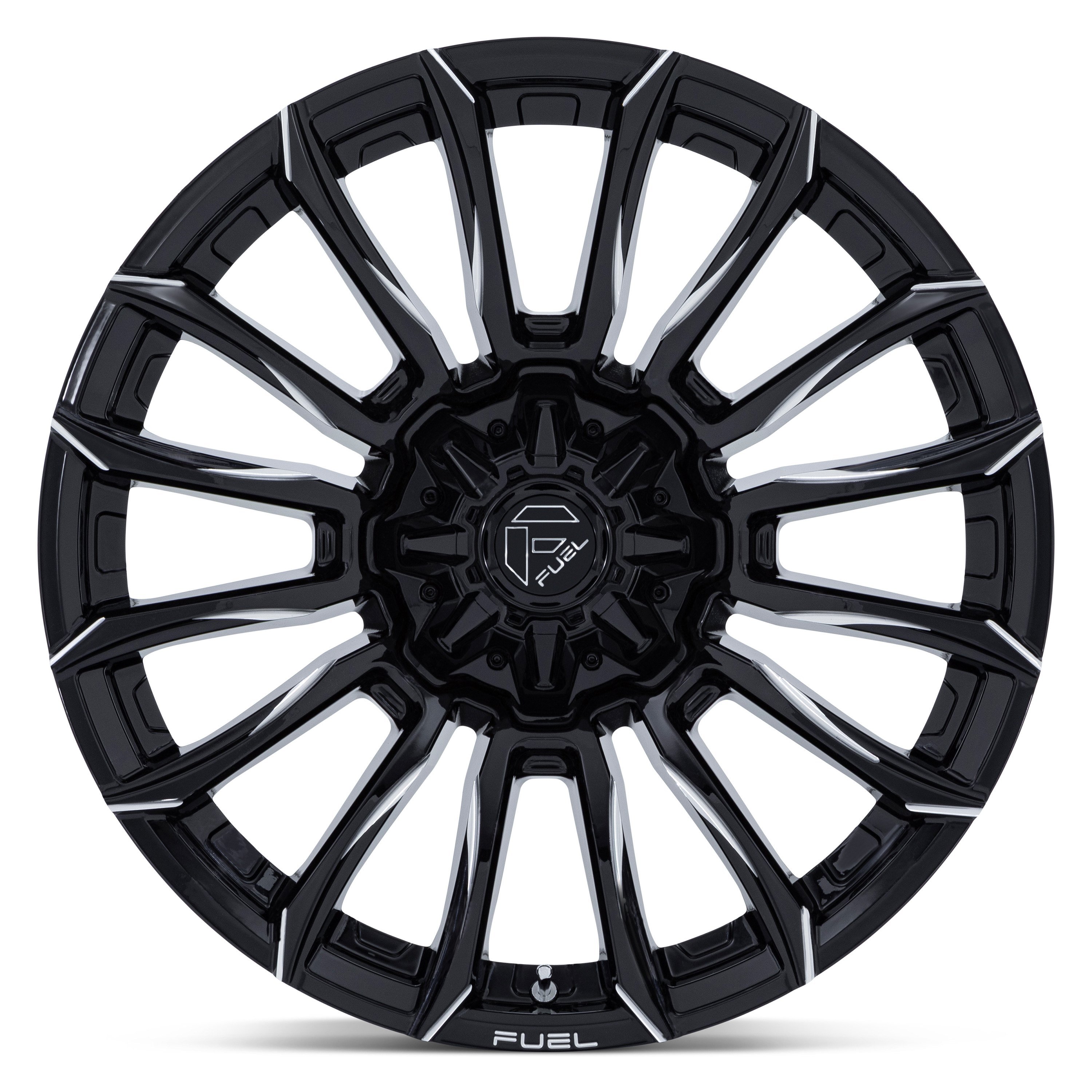 FUEL® FC889 BLADE Wheels - Gloss Black with Milled Accents Rims
