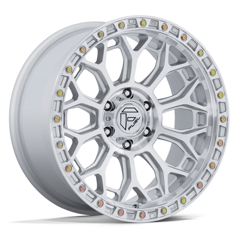 FUEL® FC901 TALON Wheels - Gloss Silver with Machined Face Rims