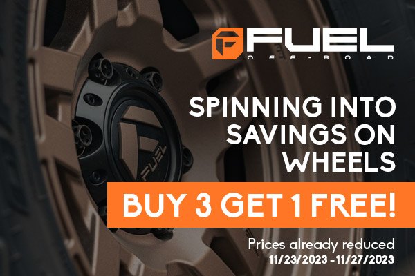 FUEL® D804 FLAME 5 Wheels - Blackout Rims