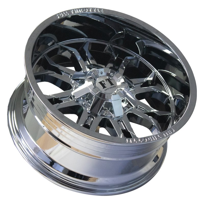 FULL THROTTLE® FT10 Wheels - Chrome Rims