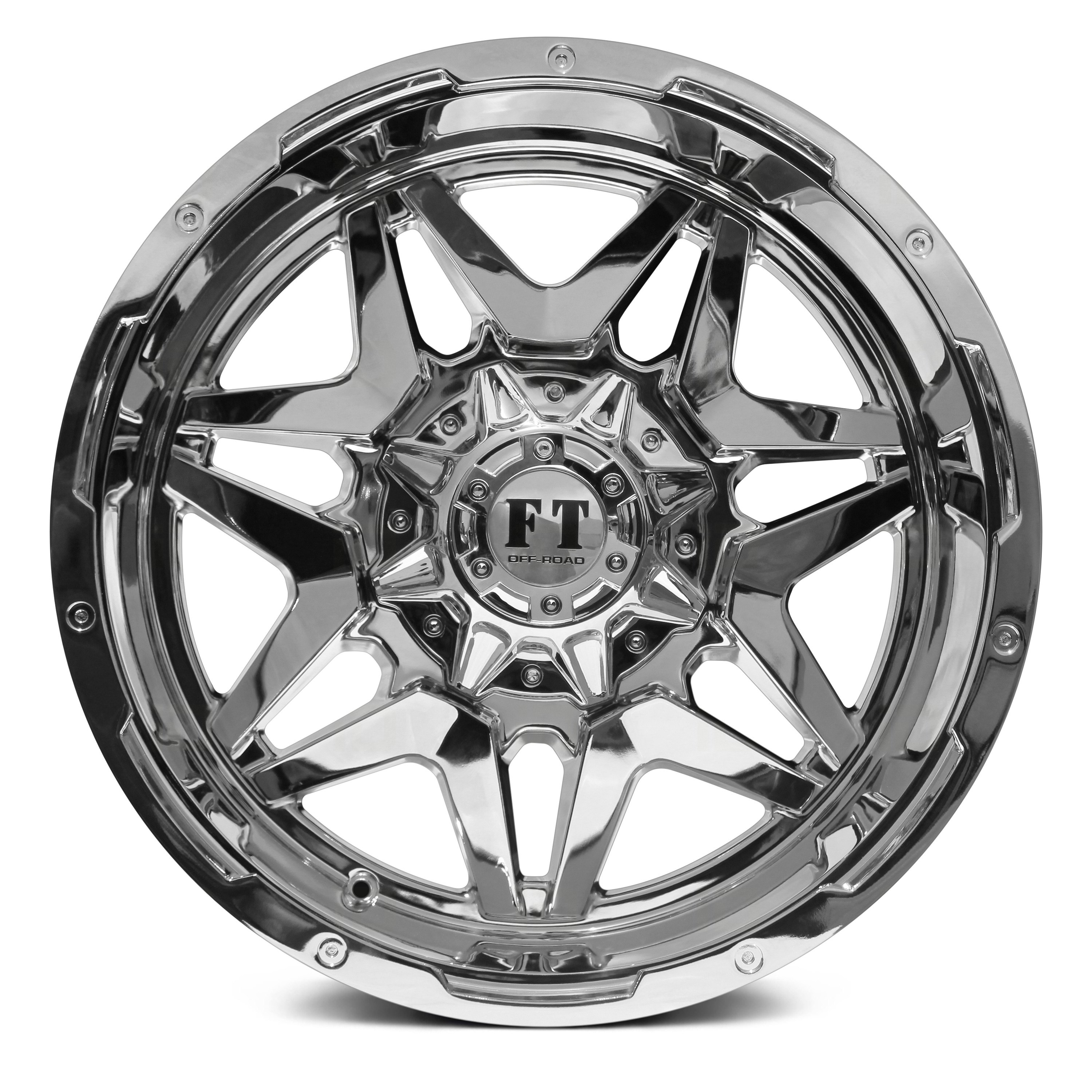 Full Throttle® FT5 Wheels - Chrome Rims