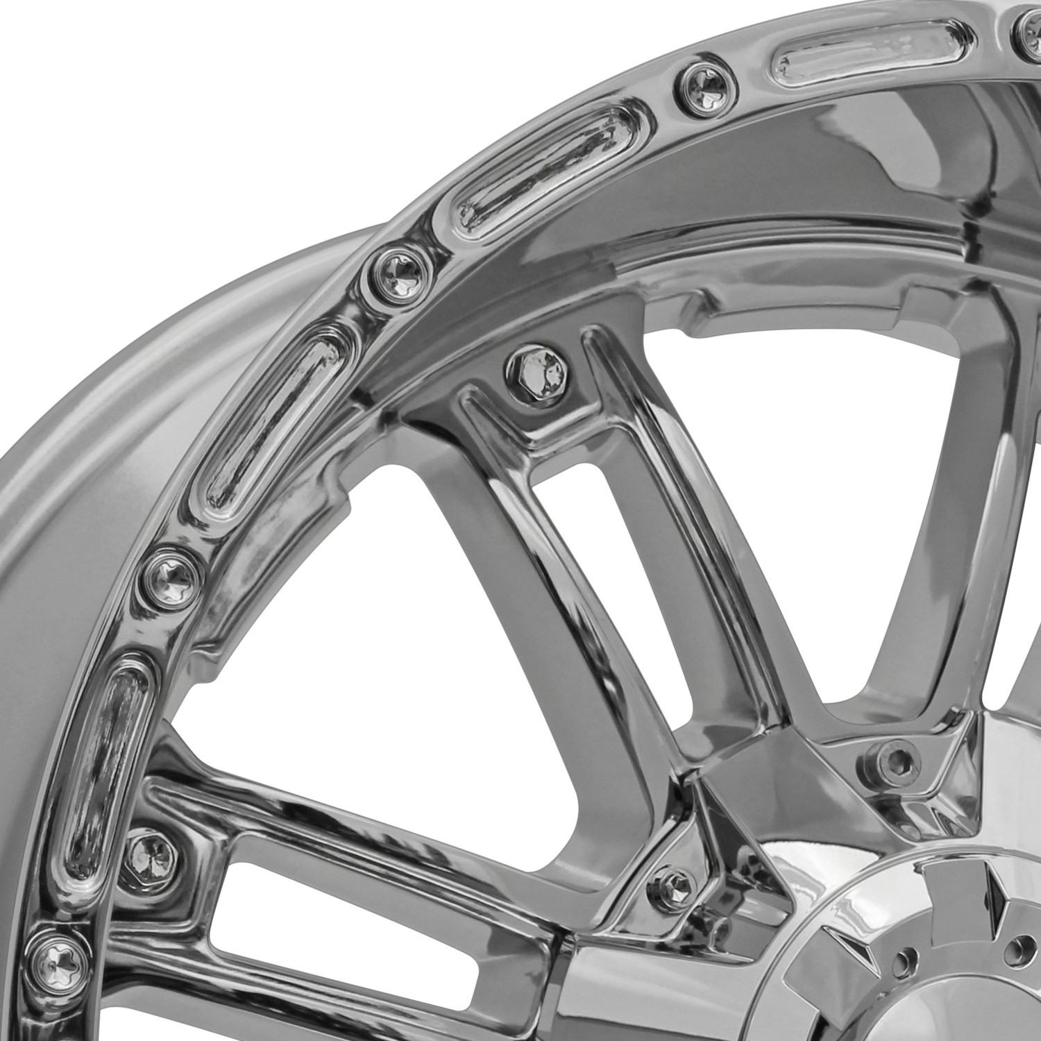 FULL THROTTLE® FT8033 Wheels - Chrome Rims