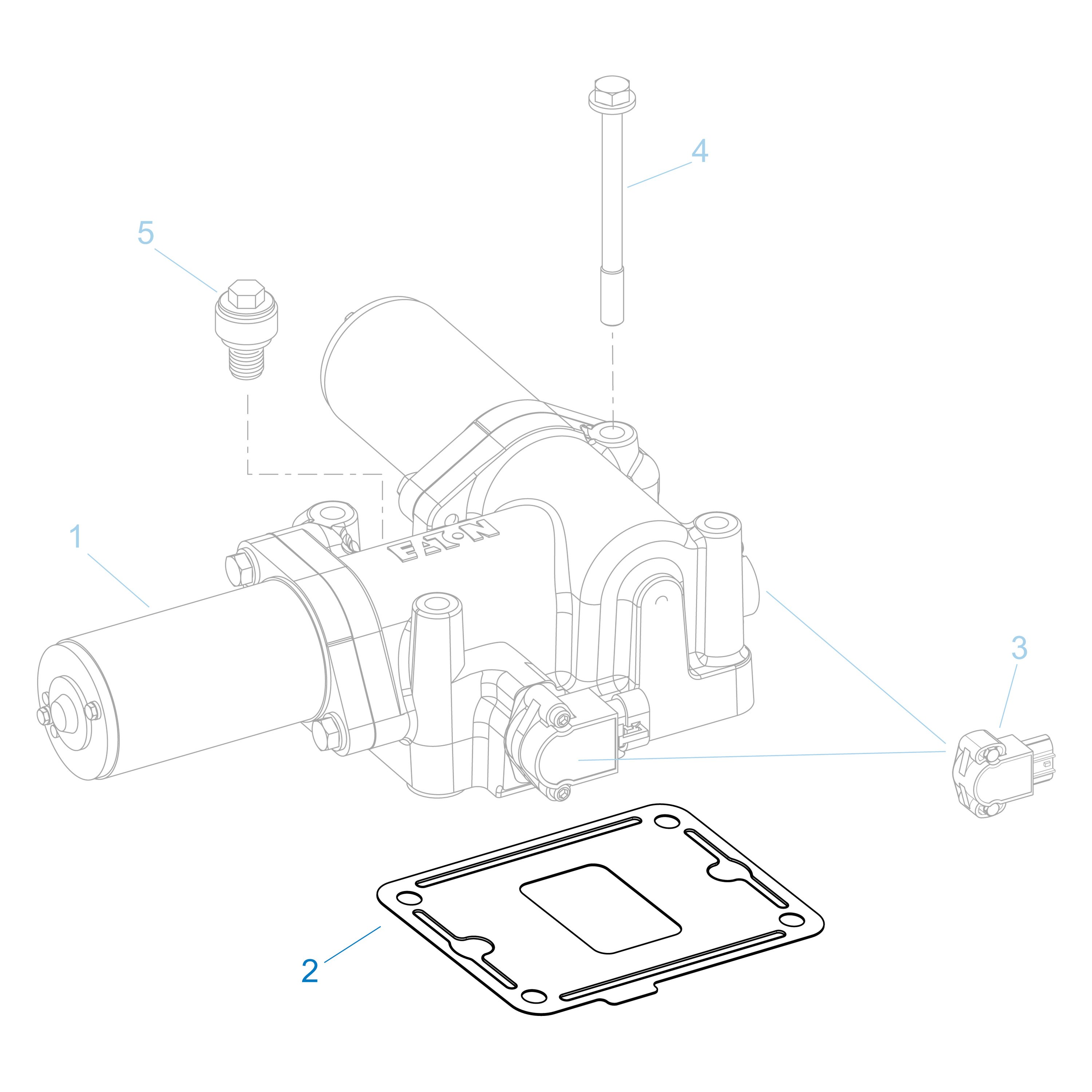 Fuller® 4305452 - Manual Transmission Shift Tower Housing Gasket