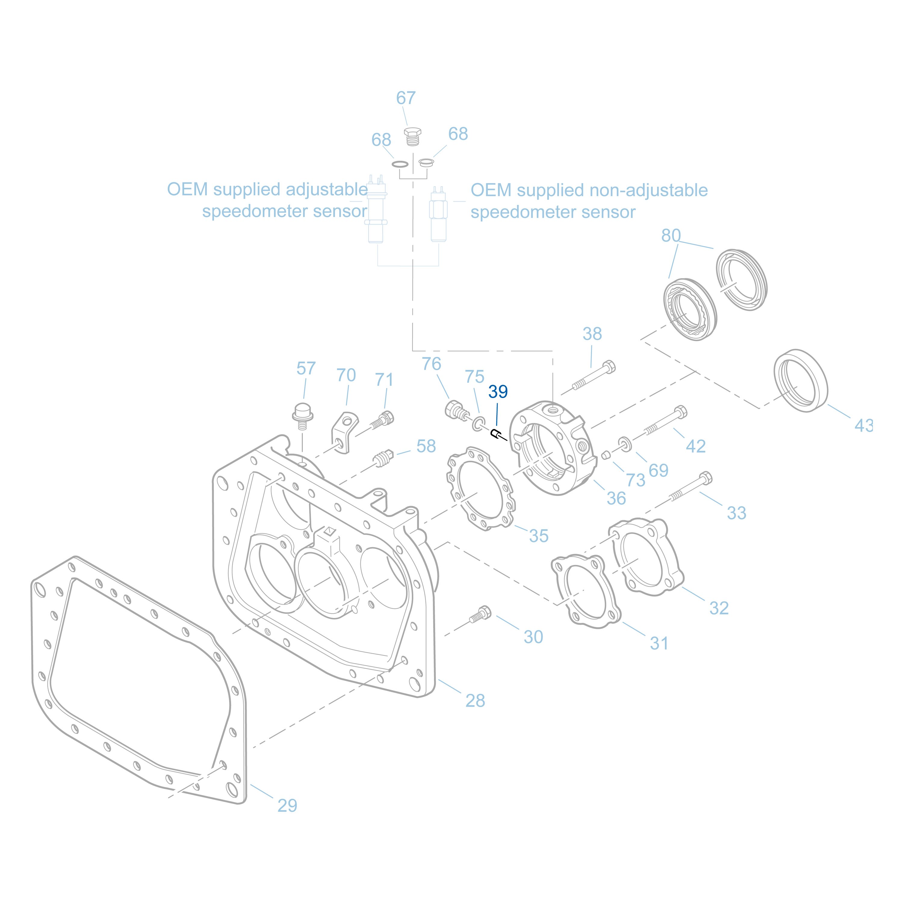 Fuller® 7992 - Manual Transmission Bushing