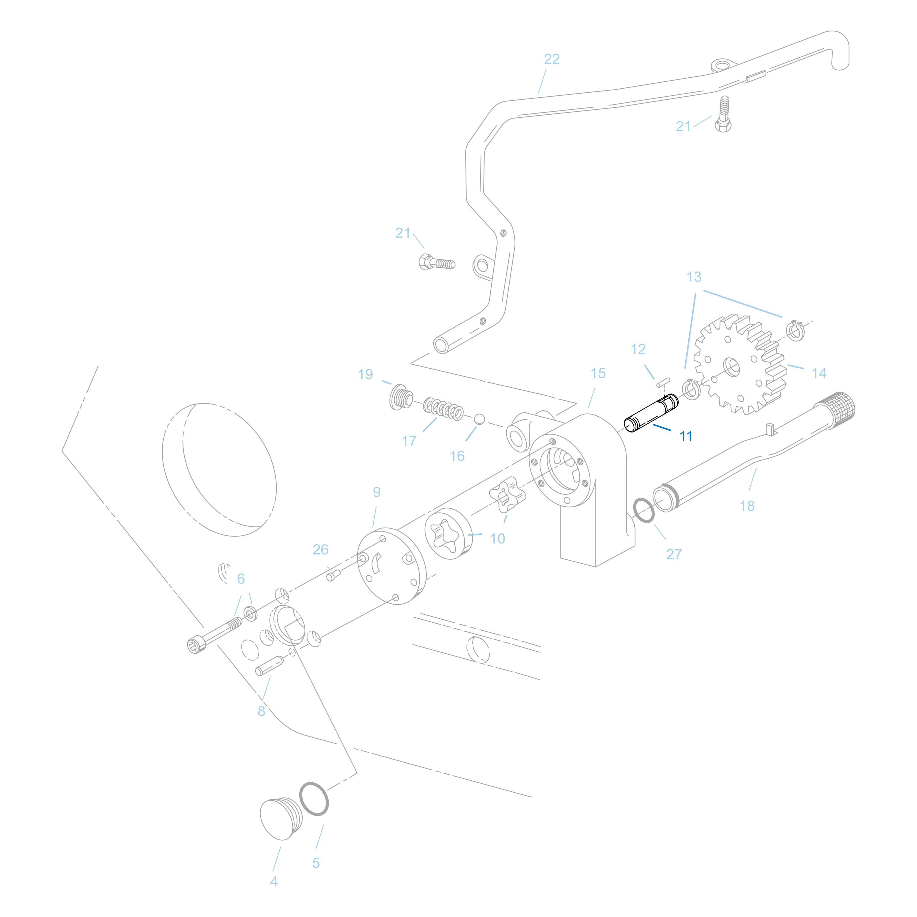 Fuller® K3367-B - Manual Transmission Oil Pump