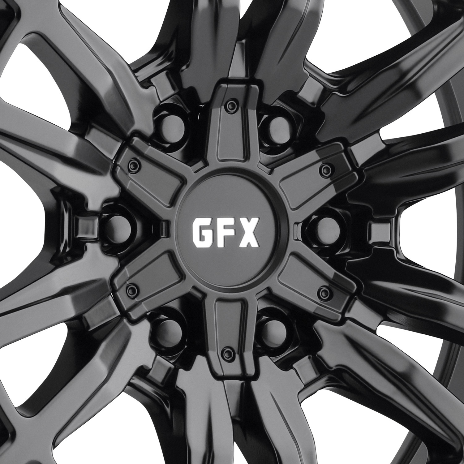 G-FX® TR24 Wheels - Matte Black Rims
