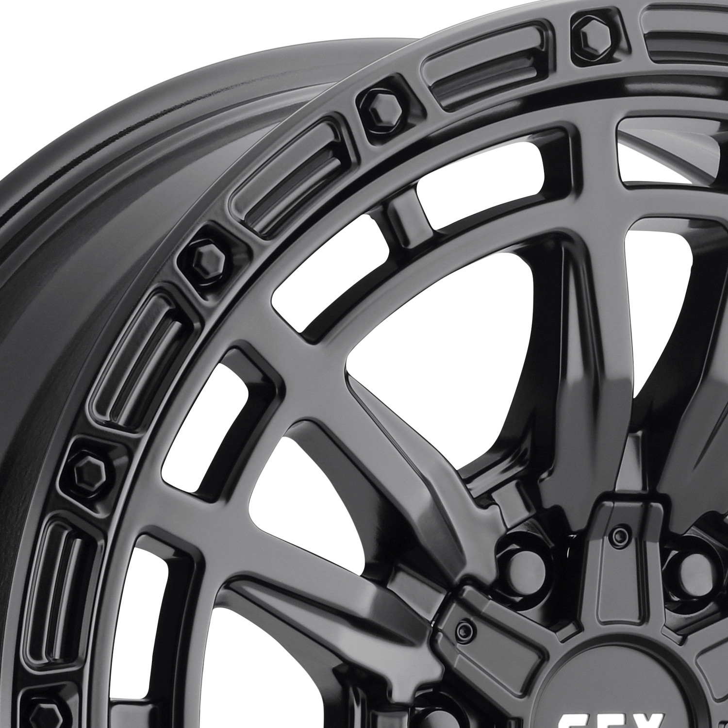 G-FX® TR24 Wheels - Matte Black Rims